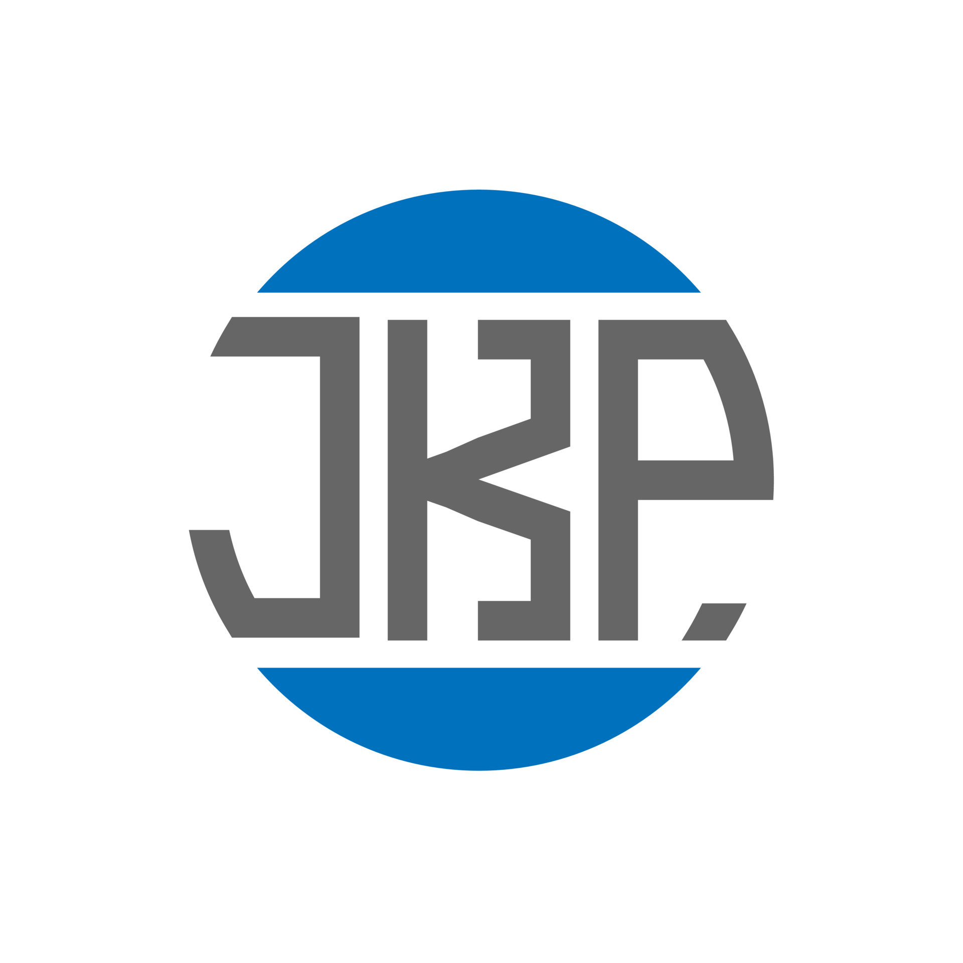 Jkp Letter Logo Design On White Background Jkp Creative Initials Circle Logo Concept Jkp