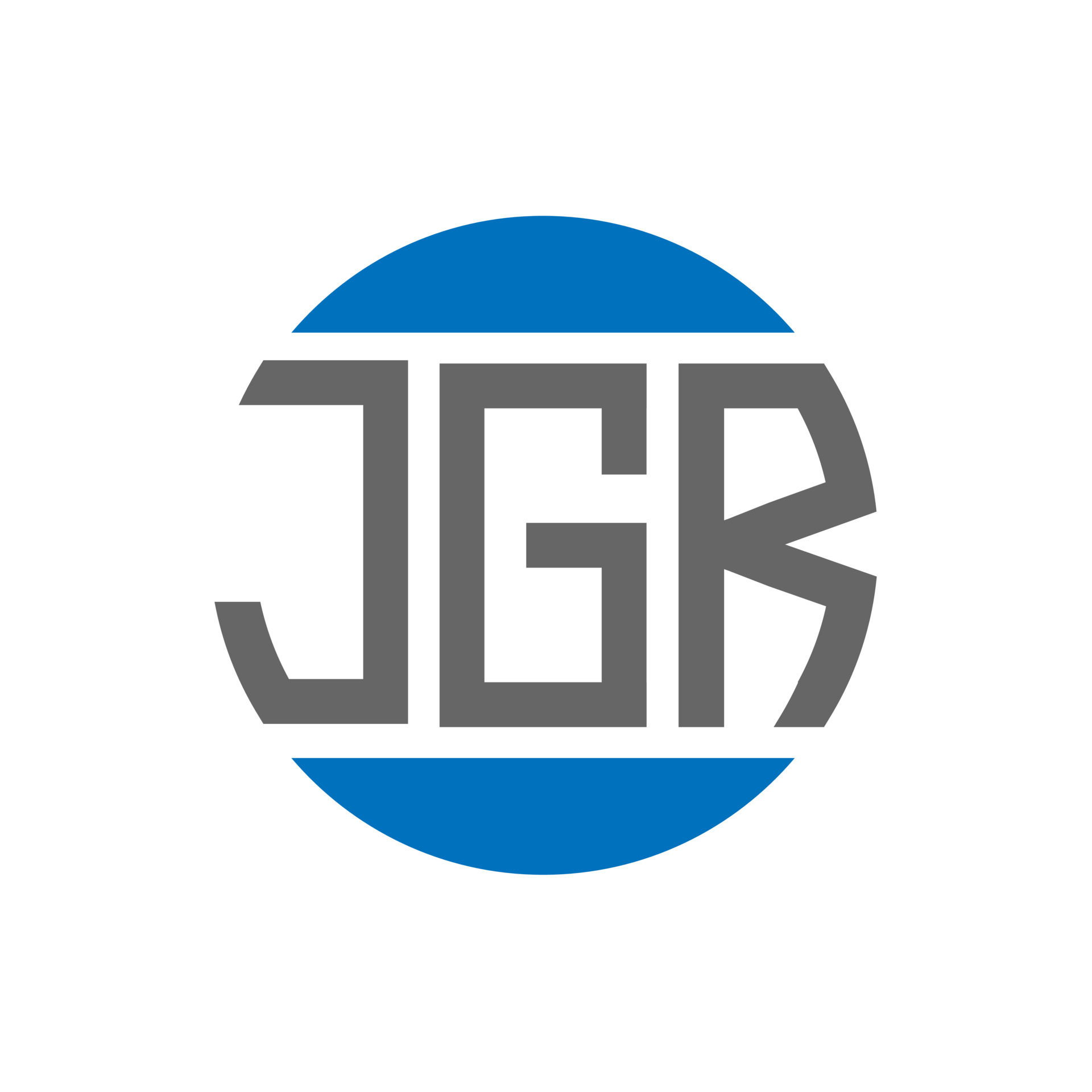 Jgr Letter Logo Design On White Background Jgr Creative Initials Circle Logo Concept Jgr