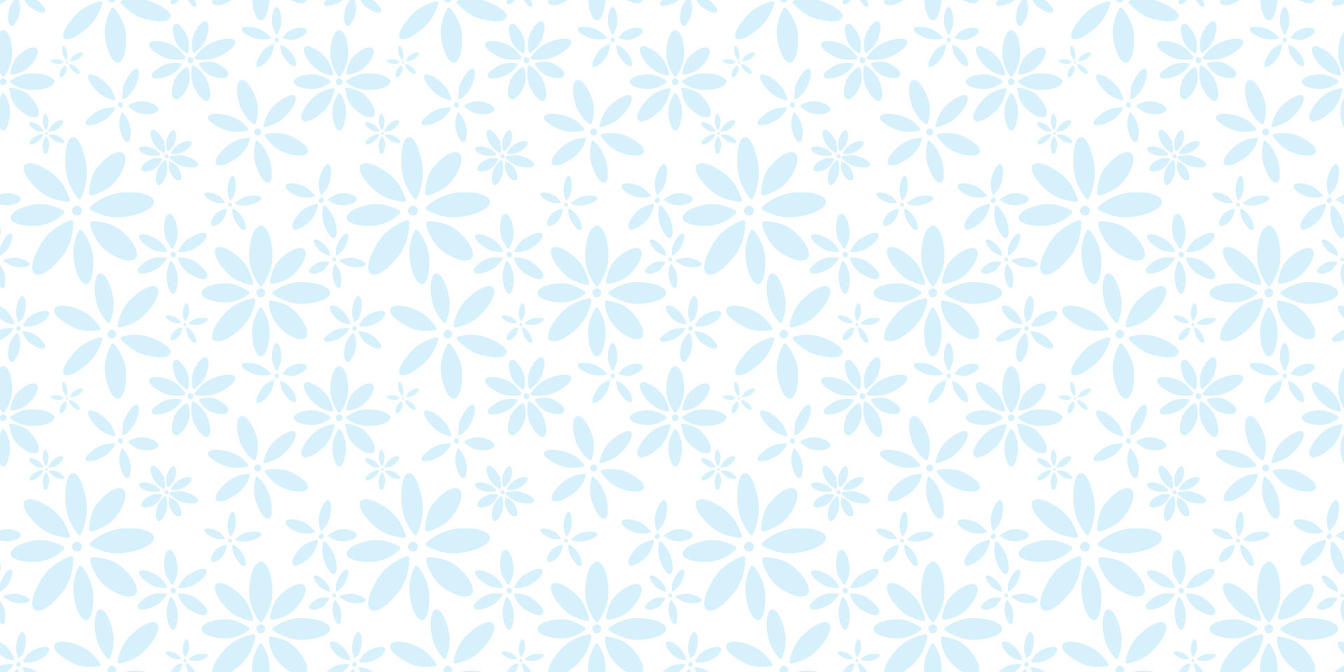 Blue and white flora seamless repeat pattern vector background 16189899 ...