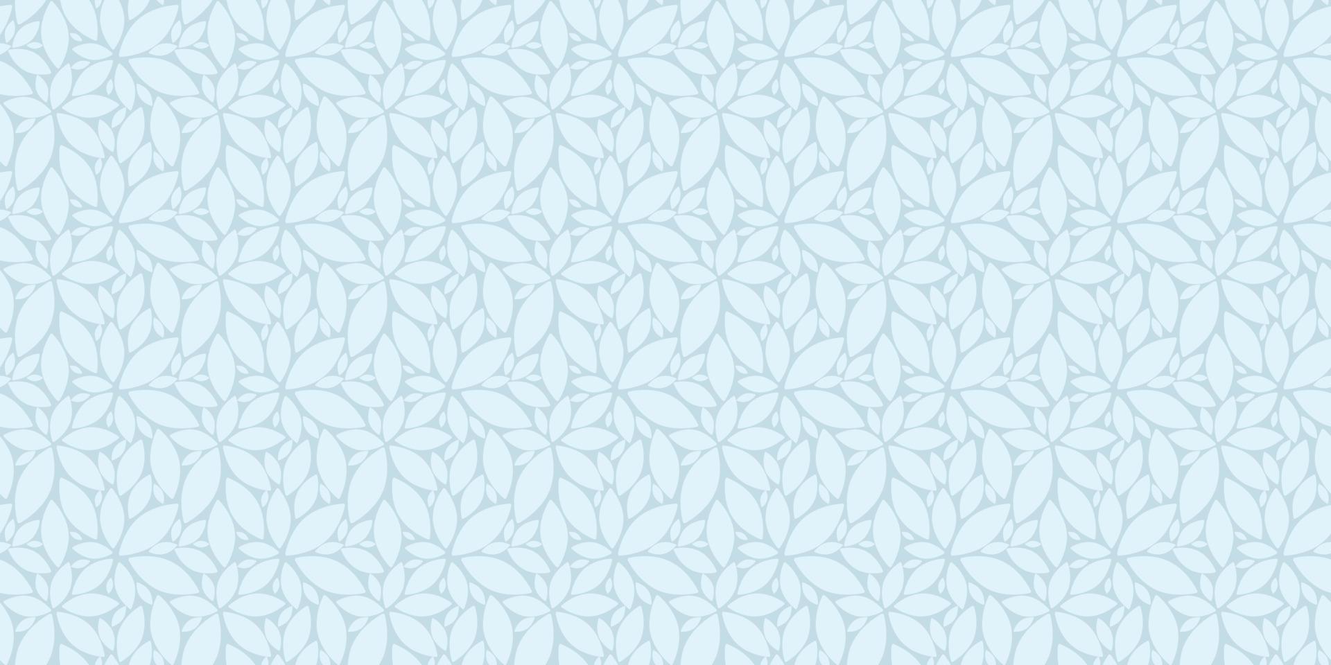 Blue leaves seamless pattern vector background 16190003 Vector Art at ...
