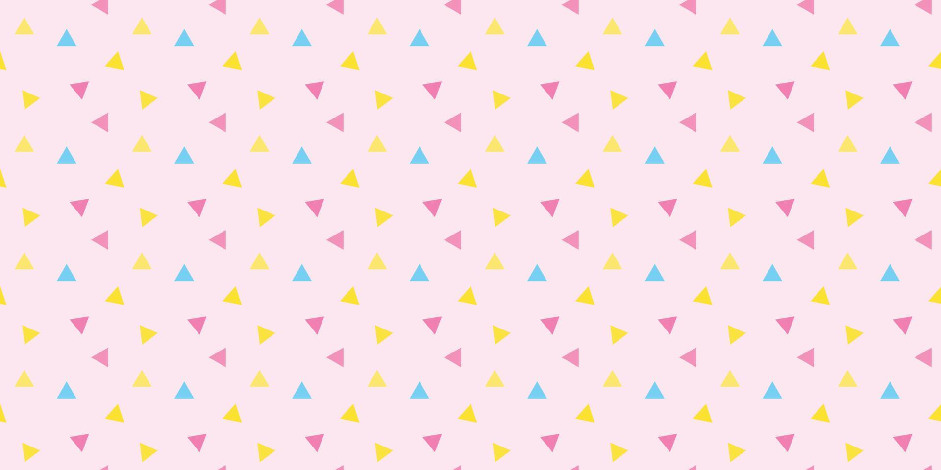 Abstract Colorful Triangle Seamless Repeat Pattern Background 16190111