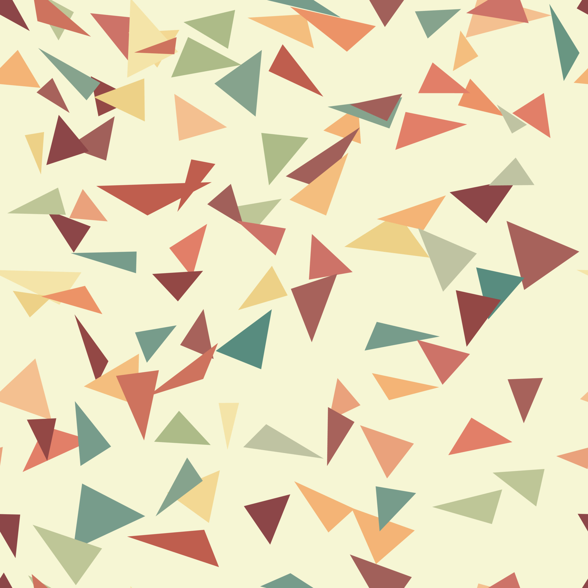 Random triangles seamless repeat pattern, vector background 16190830 ...