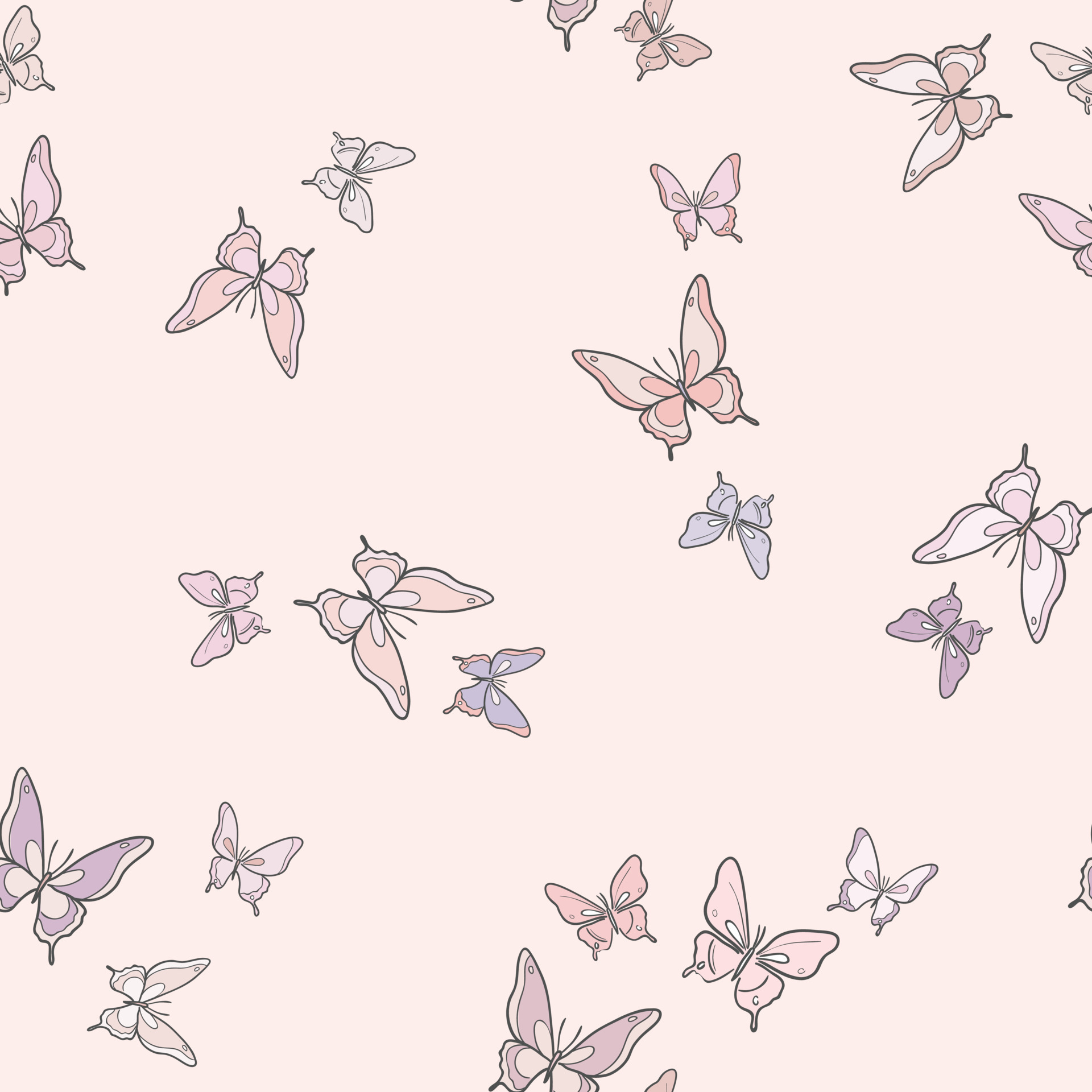 Pastel butterfly vector pattern background. 16190988 Vector Art at Vecteezy Pastel butterfly vector pattern background. 16190988 Vector Art at Vecteezy
