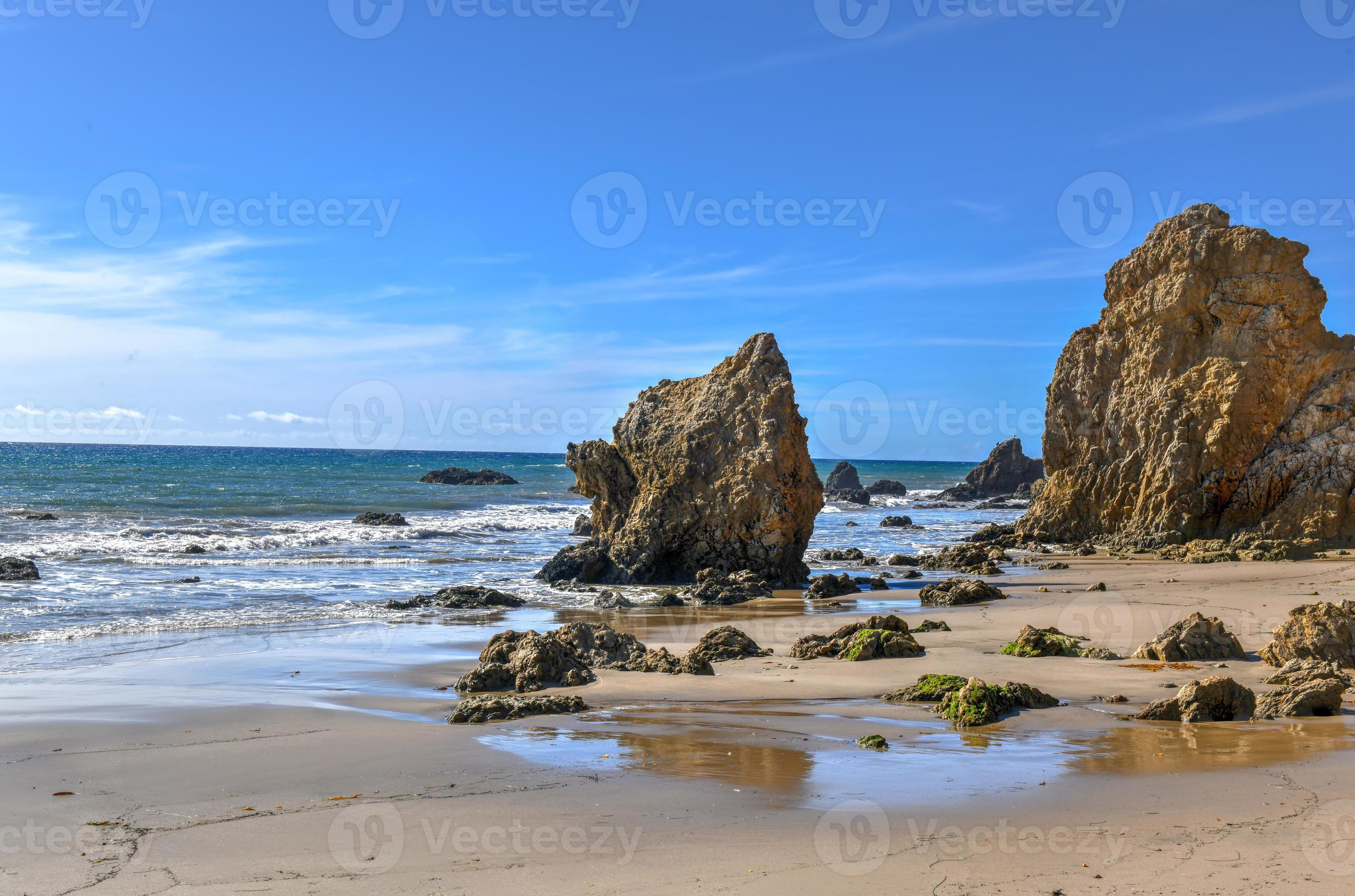 Beautiful And Romantic El Matador State Beach In Malibu Southern