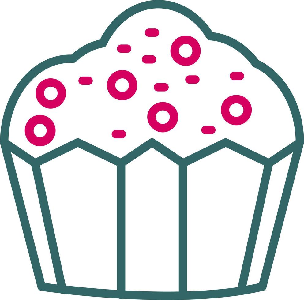 Cupcake Vector Icon 16201830 Vector Art At Vecteezy
