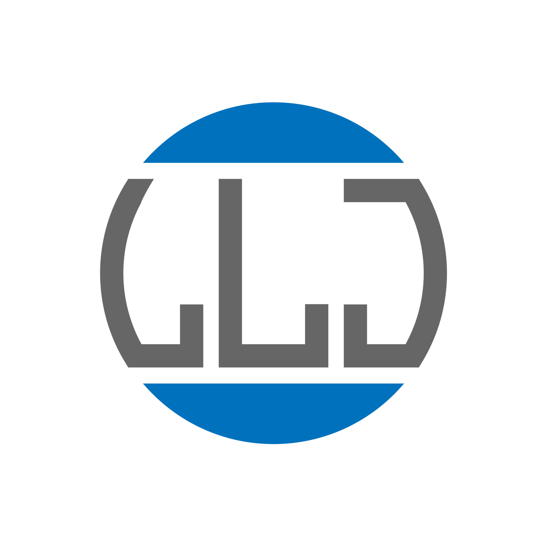 LLJ letter logo design on white background. LLJ creative initials circle logo concept. LLJ ...