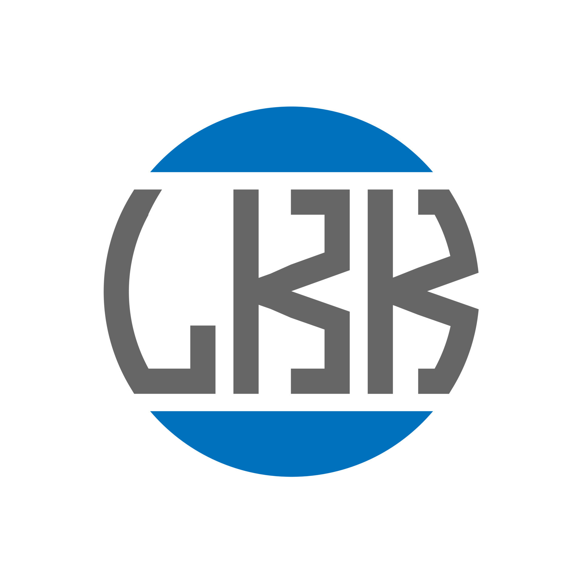 diseño de logotipo de letra lkk sobre fondo blanco. concepto de logotipo de círculo de iniciales ...