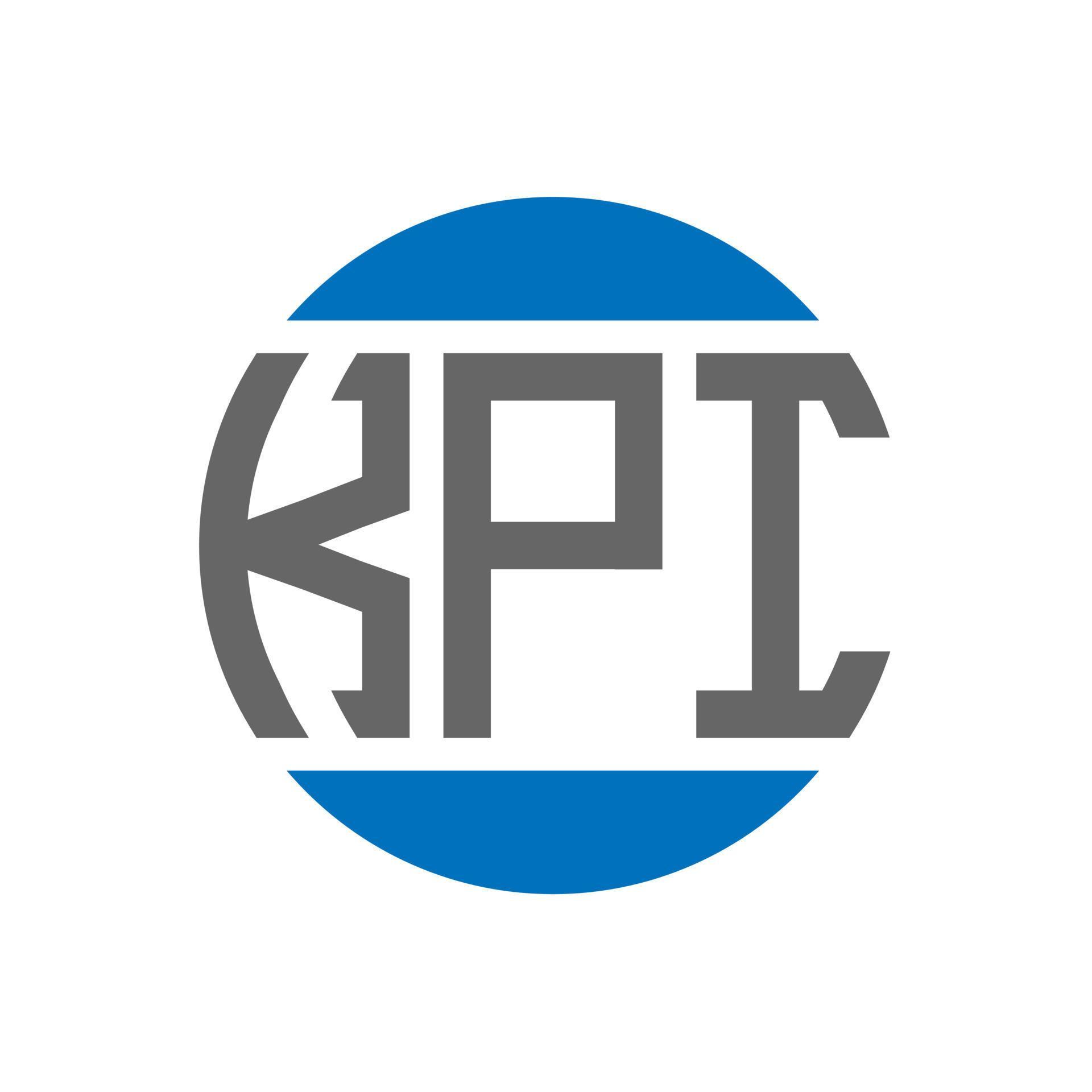 KPI letter logo design on white background. KPI creative initials ... KPI letter logo design on white background. KPI creative initials ...