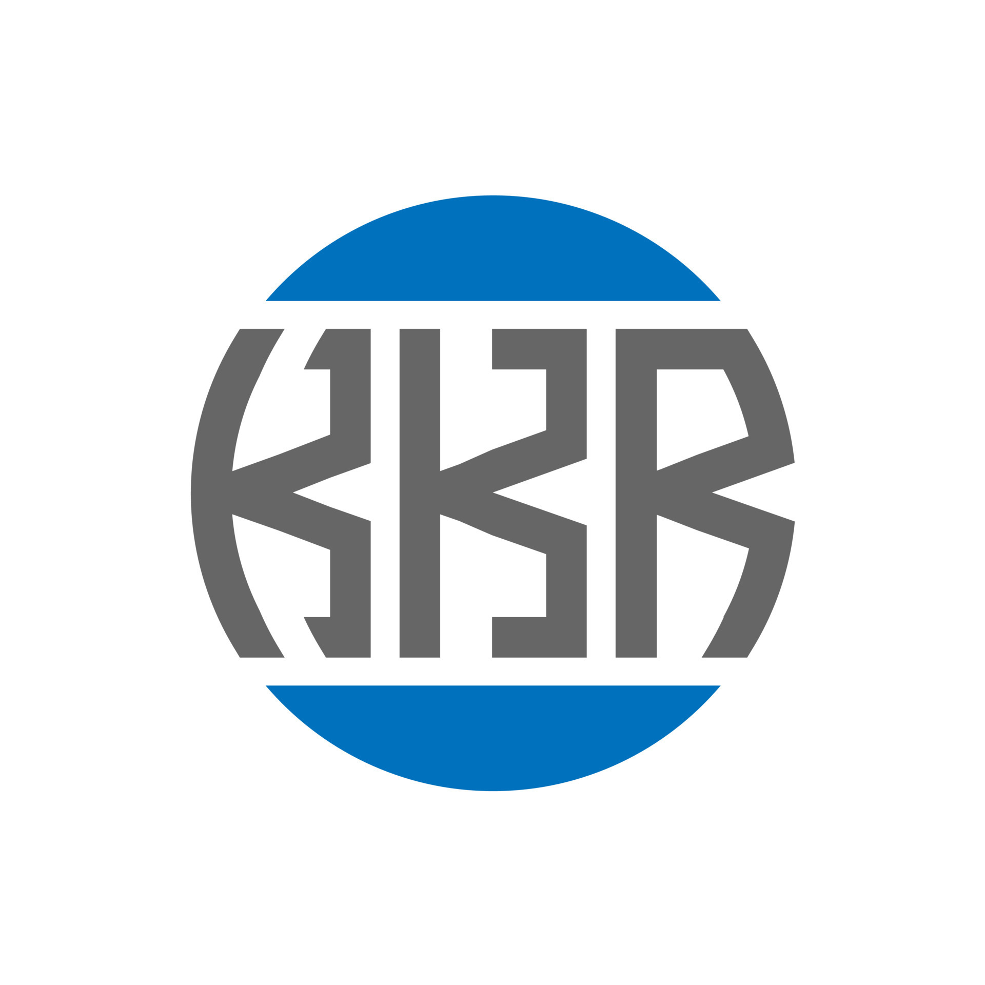 Kkr Letter Logo Design On White Background Kkr Creative Initials