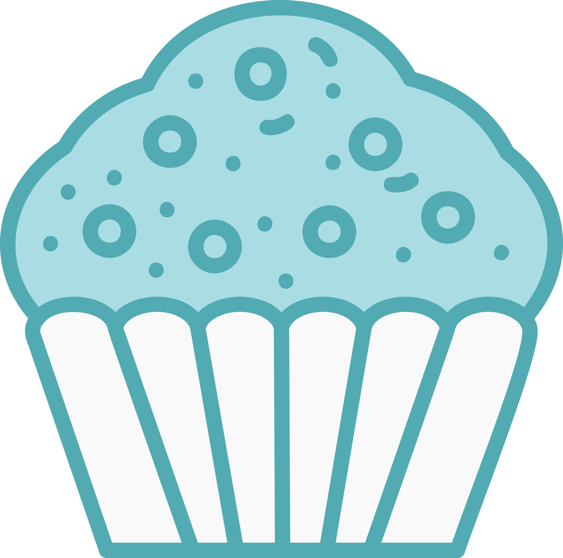 Cupcake Vector Icon 16215189 Vector Art At Vecteezy