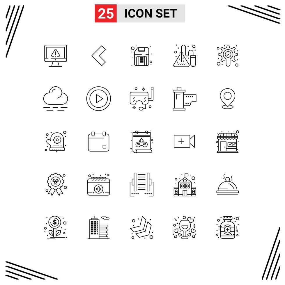 Pack of 25 creative Lines of gear lab computer science experiment ...