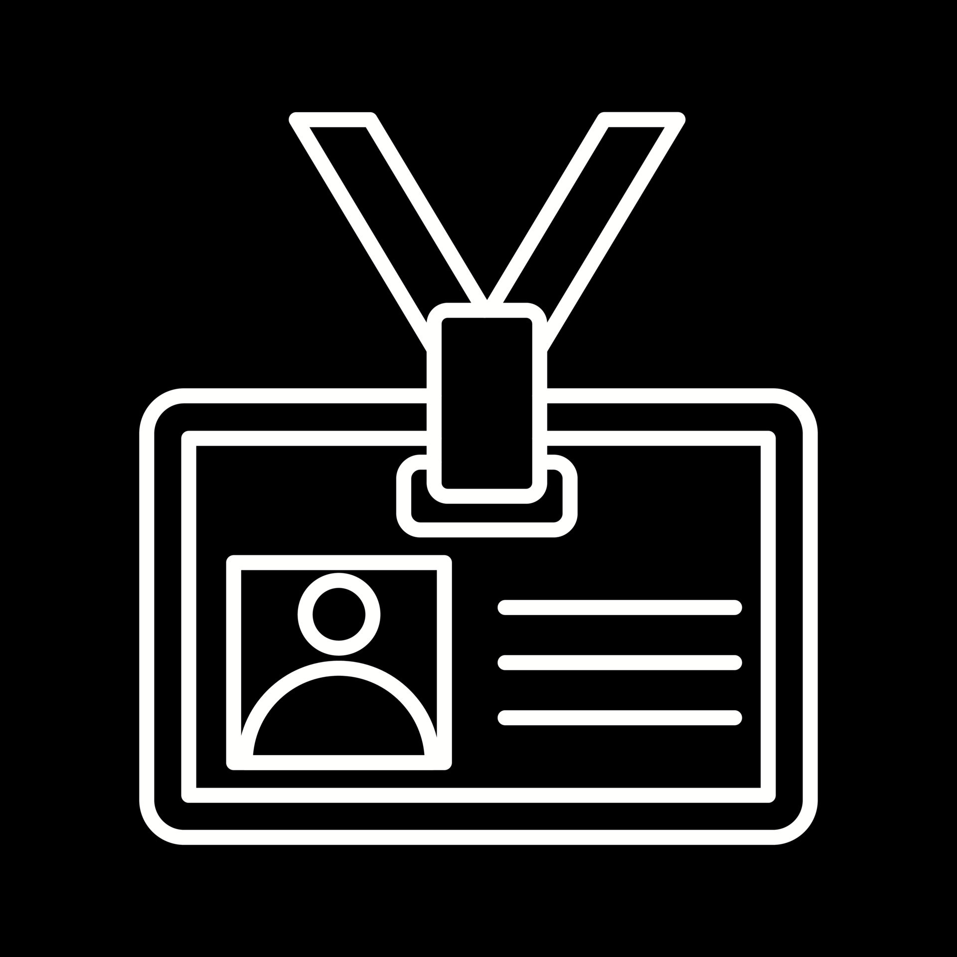 Id Card Vector Icon 16220324 Vector Art at Vecteezy