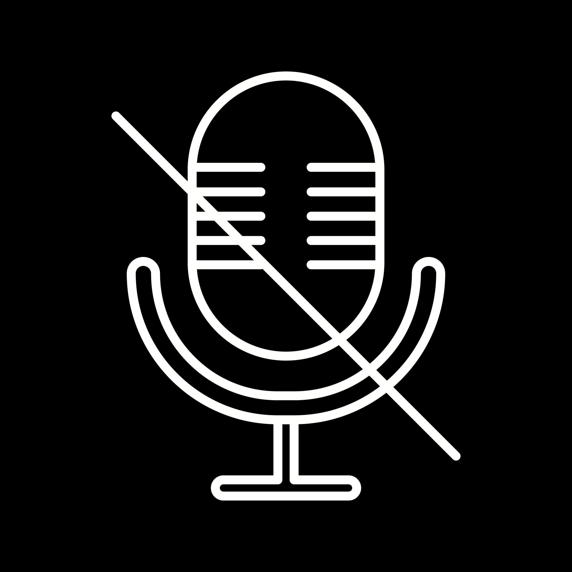 Microphone Mute Vector Icon 16221214 Vector Art at Vecteezy Microphone Mute Vector Icon 16221214 Vector Art at Vecteezy