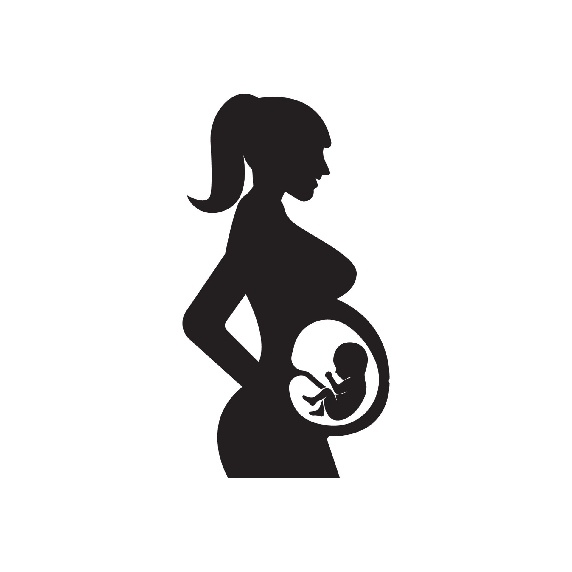 Pregnant mother and fetus icon logo, vector design 16223482 Vector Art ... Pregnant mother and fetus icon logo, vector design 16223482 Vector Art ...