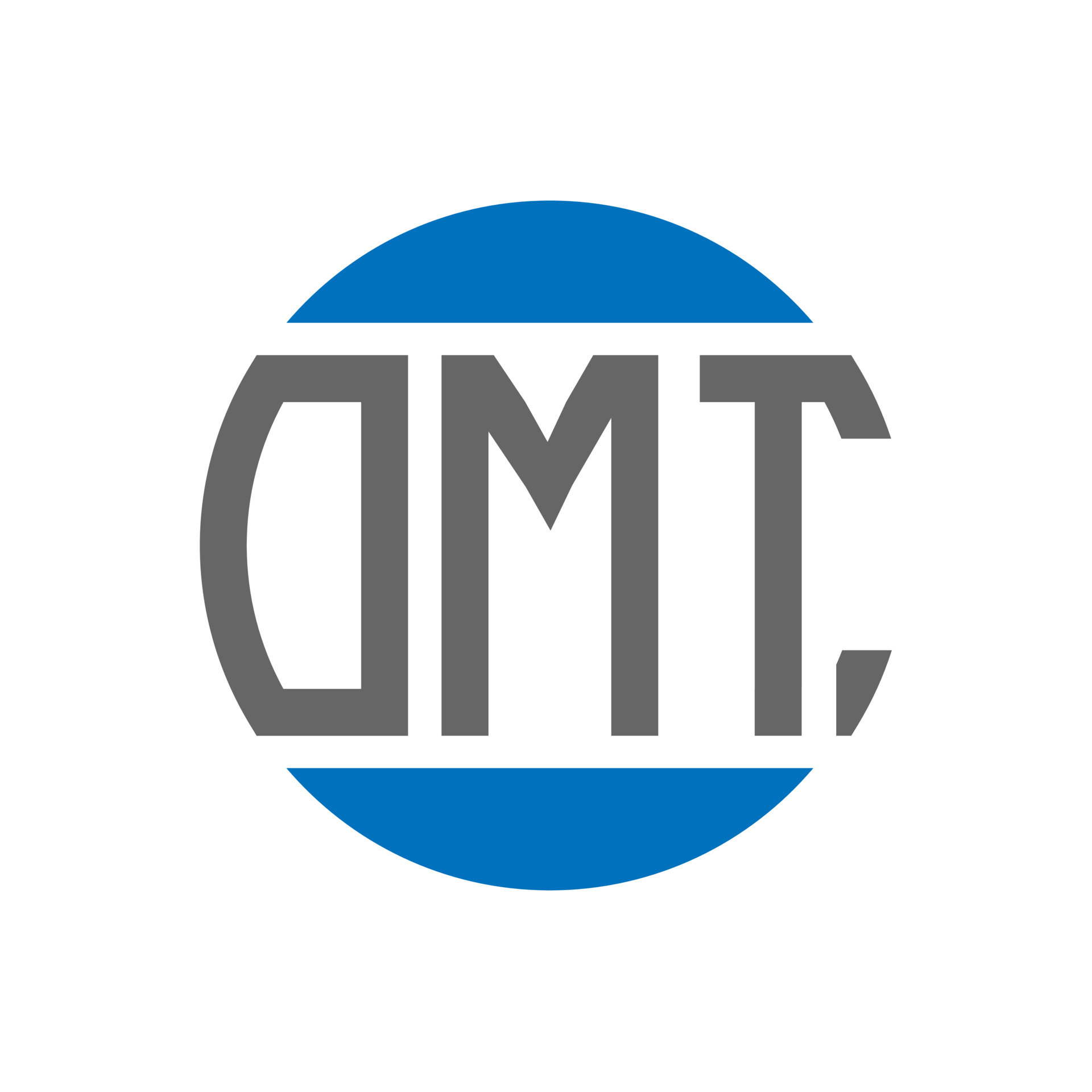 OMT letter logo design on white background. OMT creative initials circle logo concept. OMT ...
