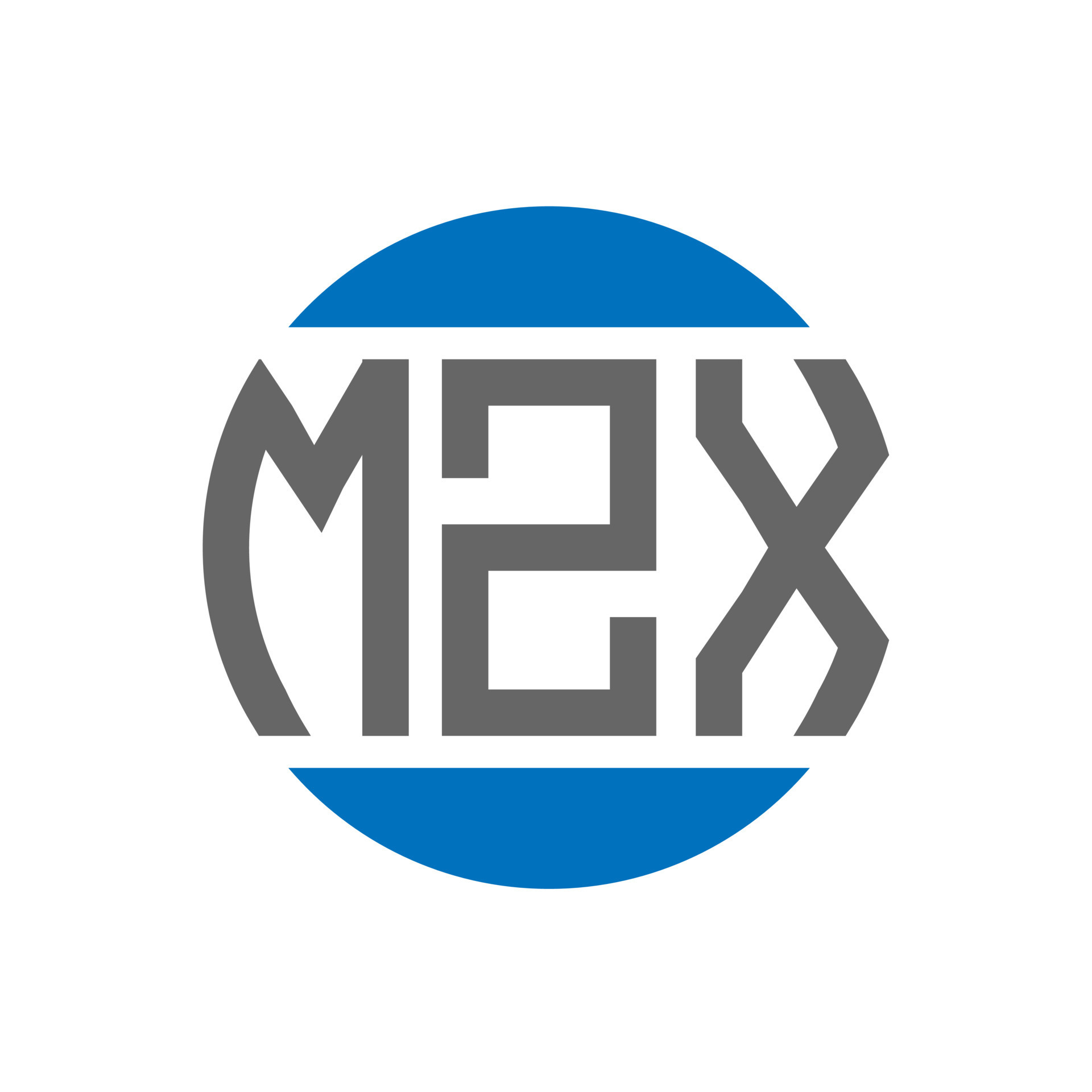 MZX letter logo design on white background. MZX creative initials circle logo concept. MZX ...