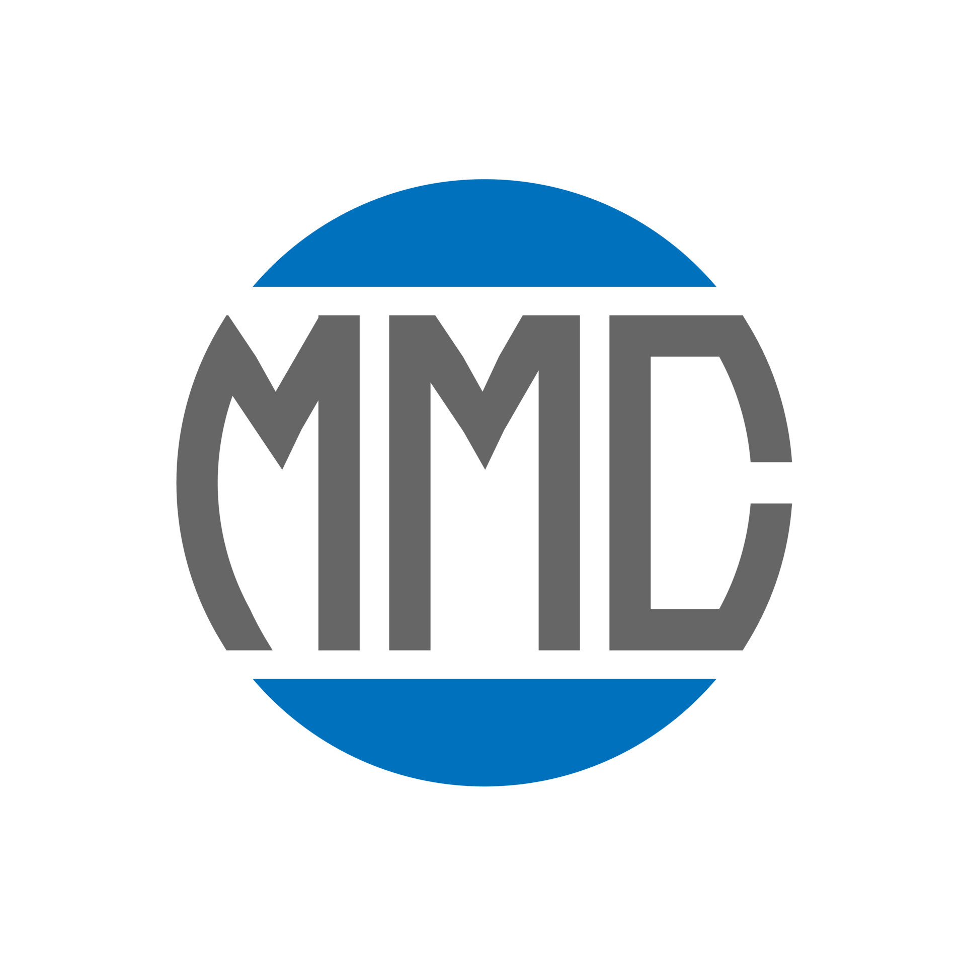 Mmc Letter Logo Design On White Background Mmc Creative Initials Circle Logo Concept Mmc
