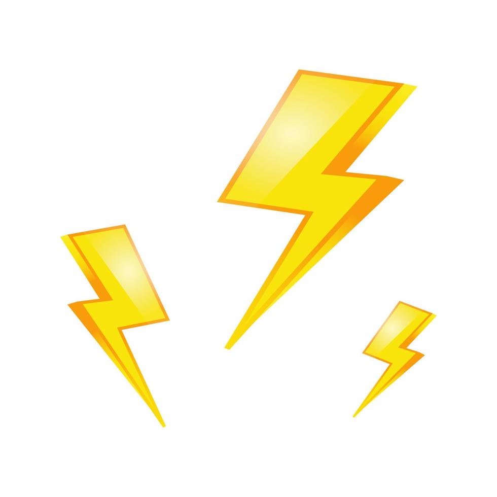 3D Yellow Flash 16232020 Vector Art at Vecteezy