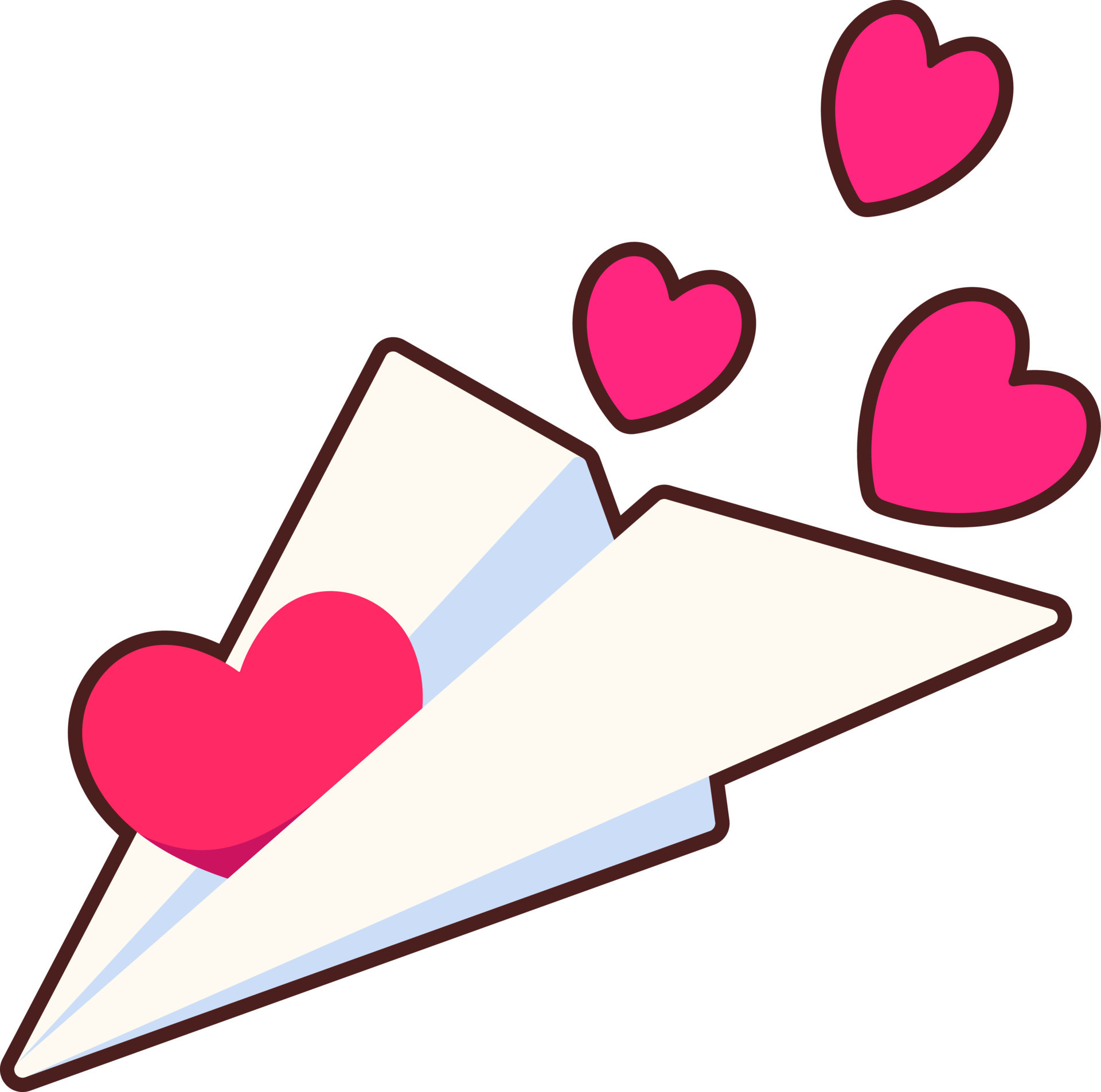 Paper plane heart 16248834 Vector Art at Vecteezy Paper plane heart 16248834 Vector Art at Vecteezy