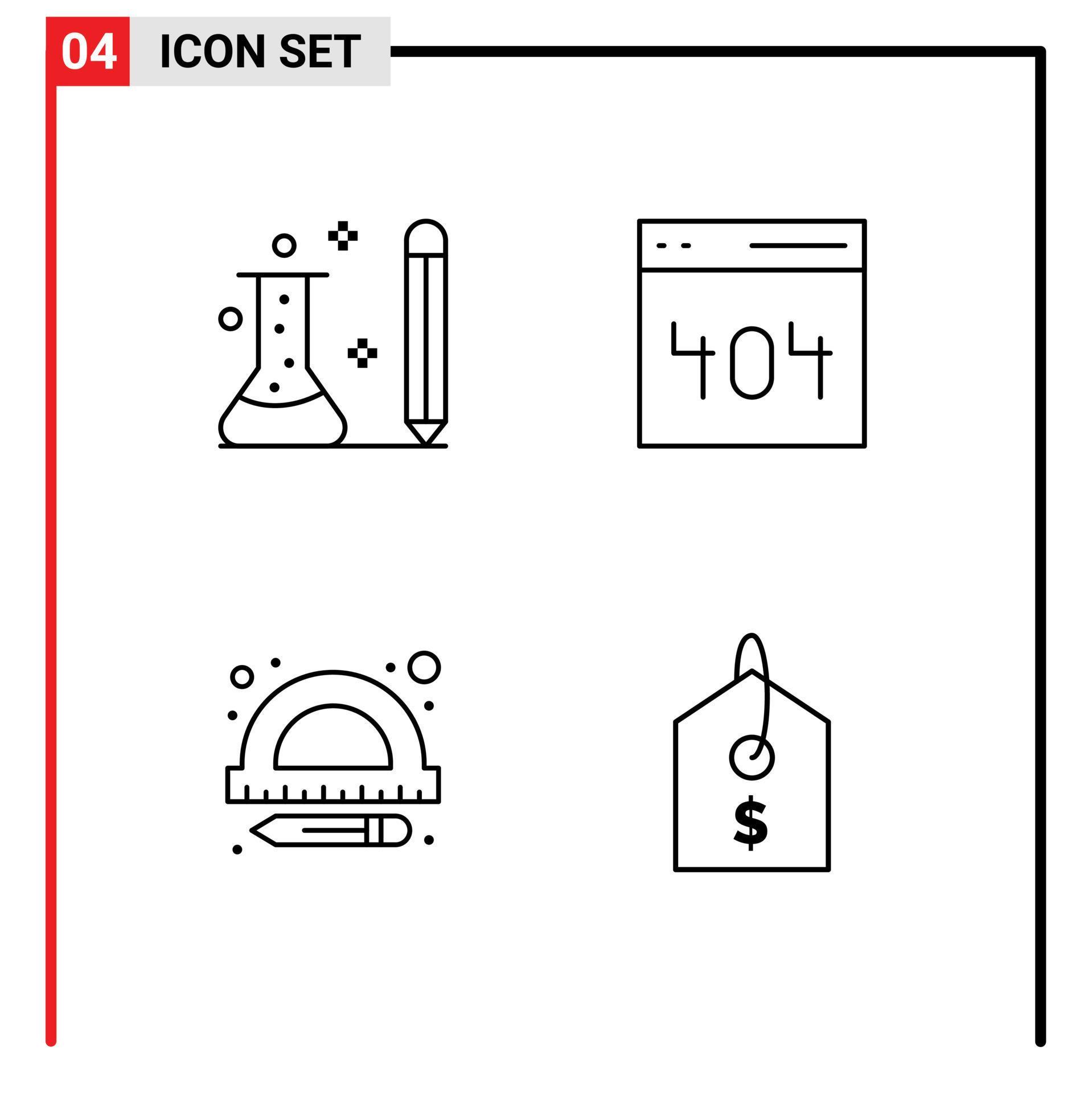 4 Line concept for Websites Mobile and Apps education education ...
