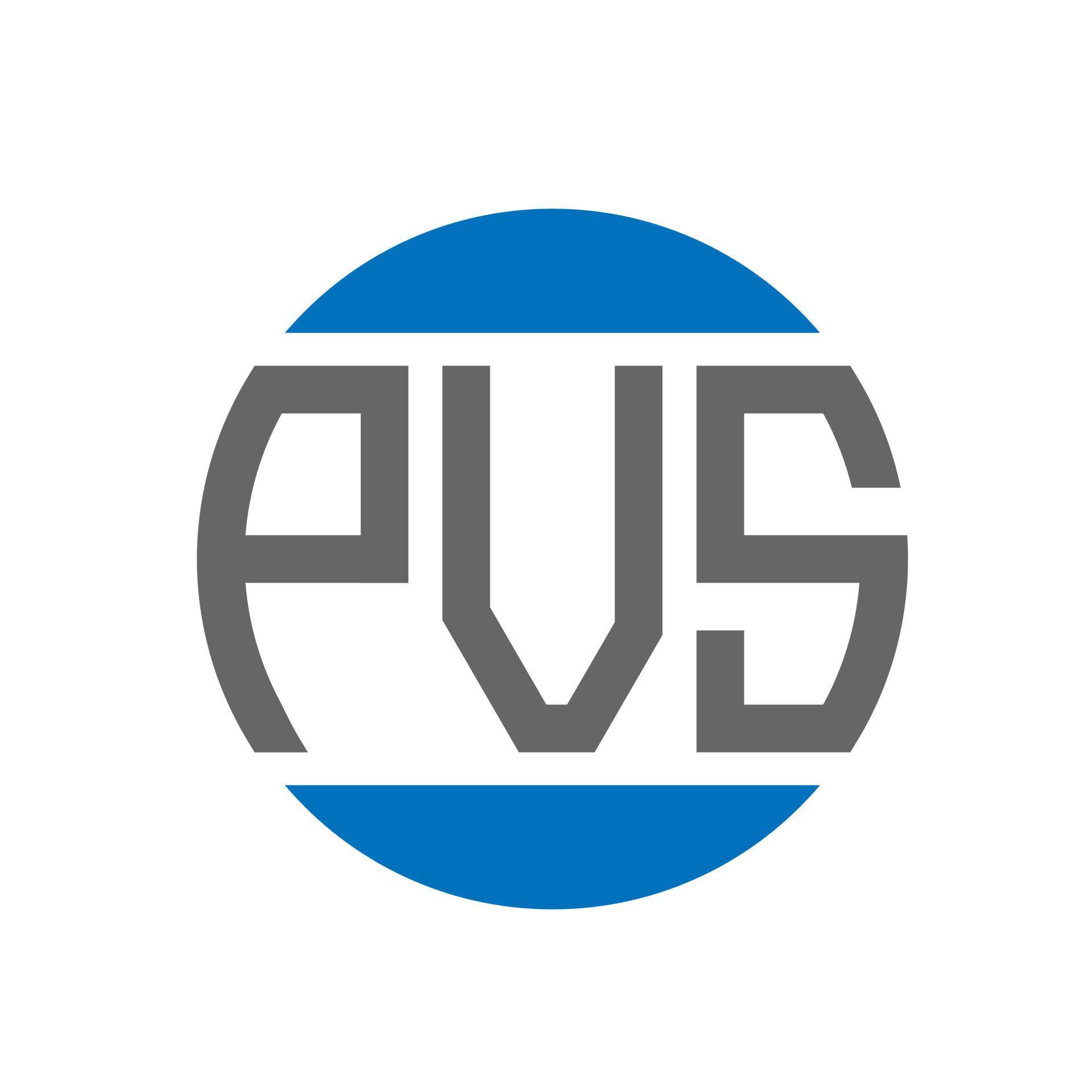 Pvs Letter Logo Design On White Background Pvs Creative Initials