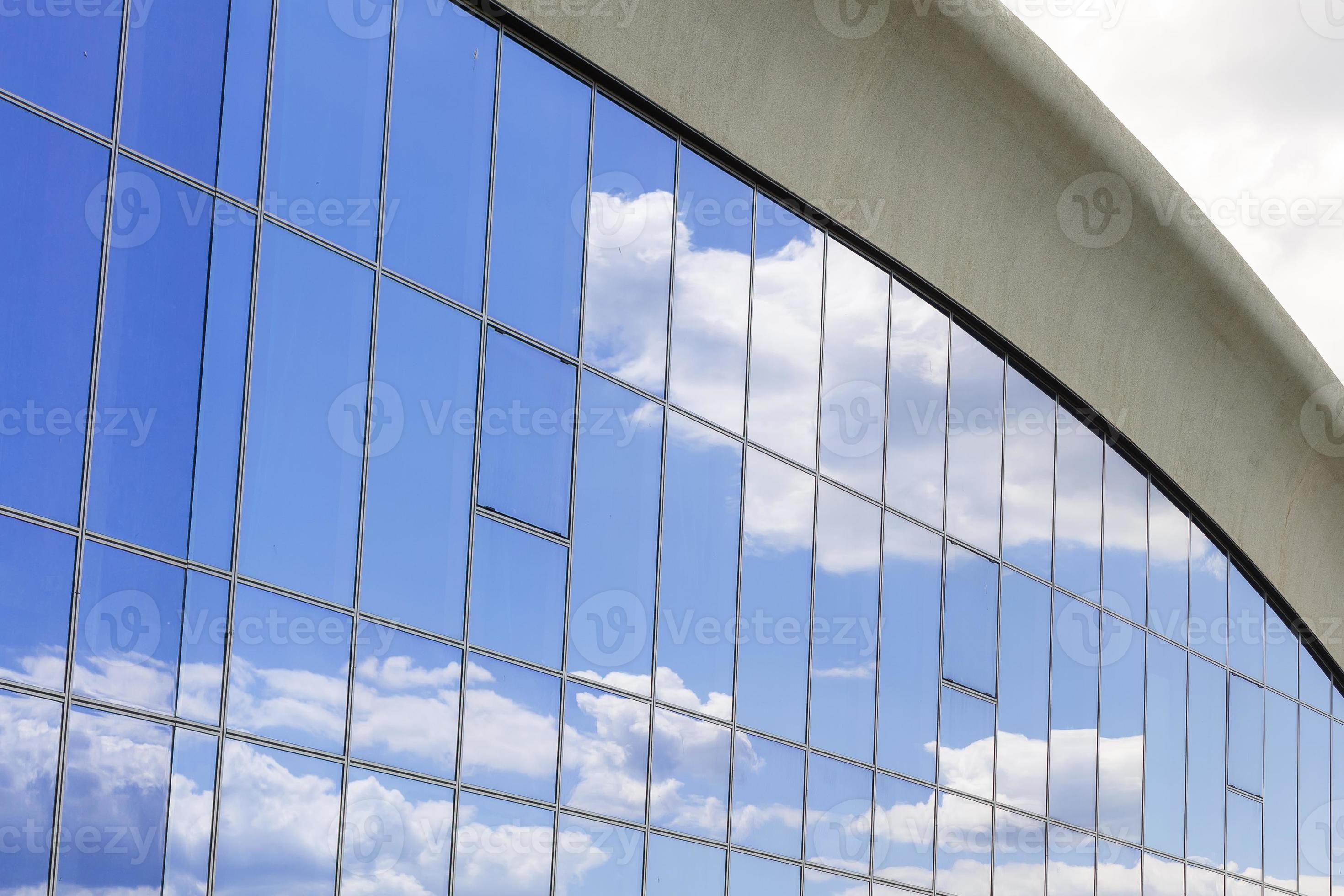 modern blue glass wall of skyscraper Office building close up 16265988 Stock Photo at Vecteezy