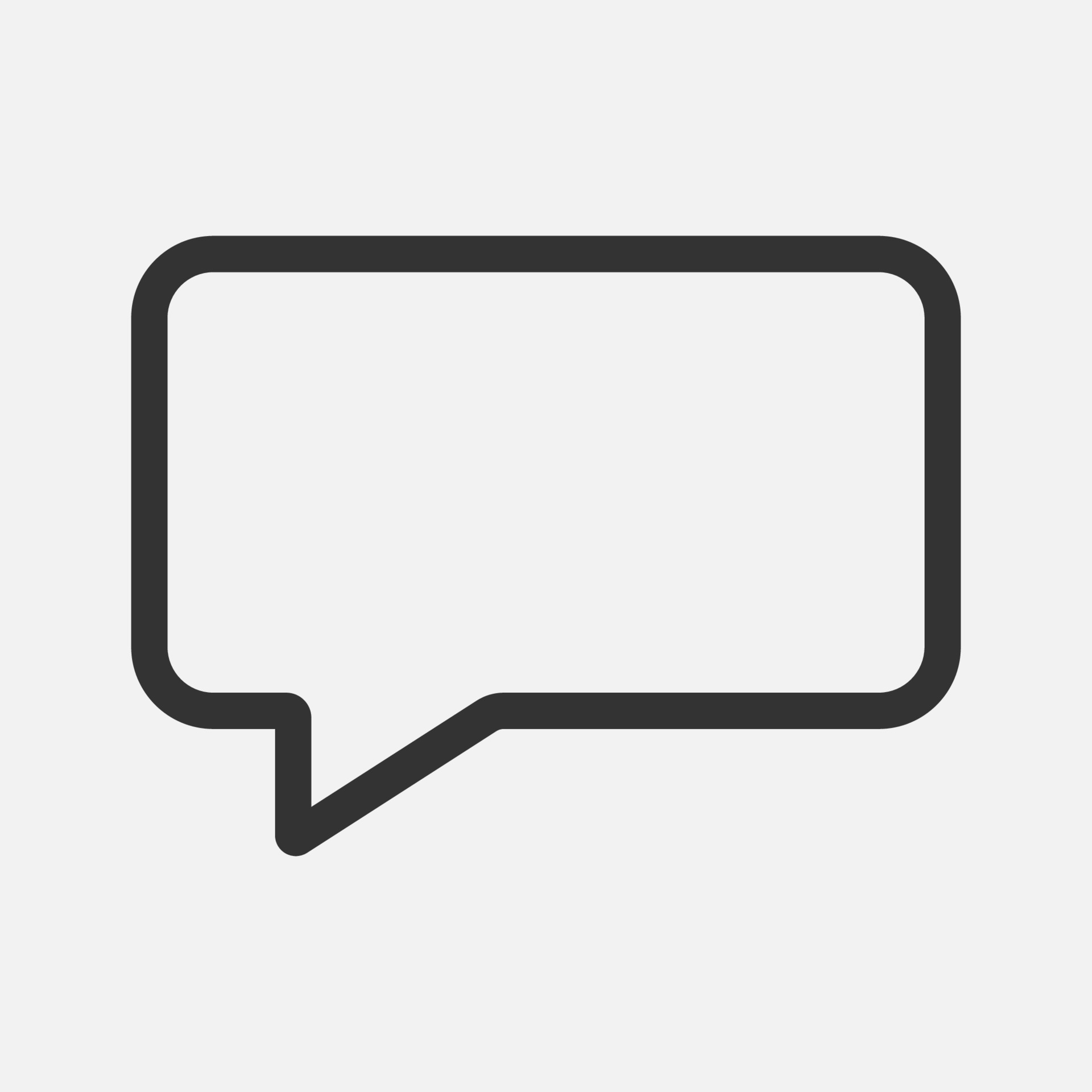 Chat Message Icon Isolated Flat Design Vector Illustration 16267341