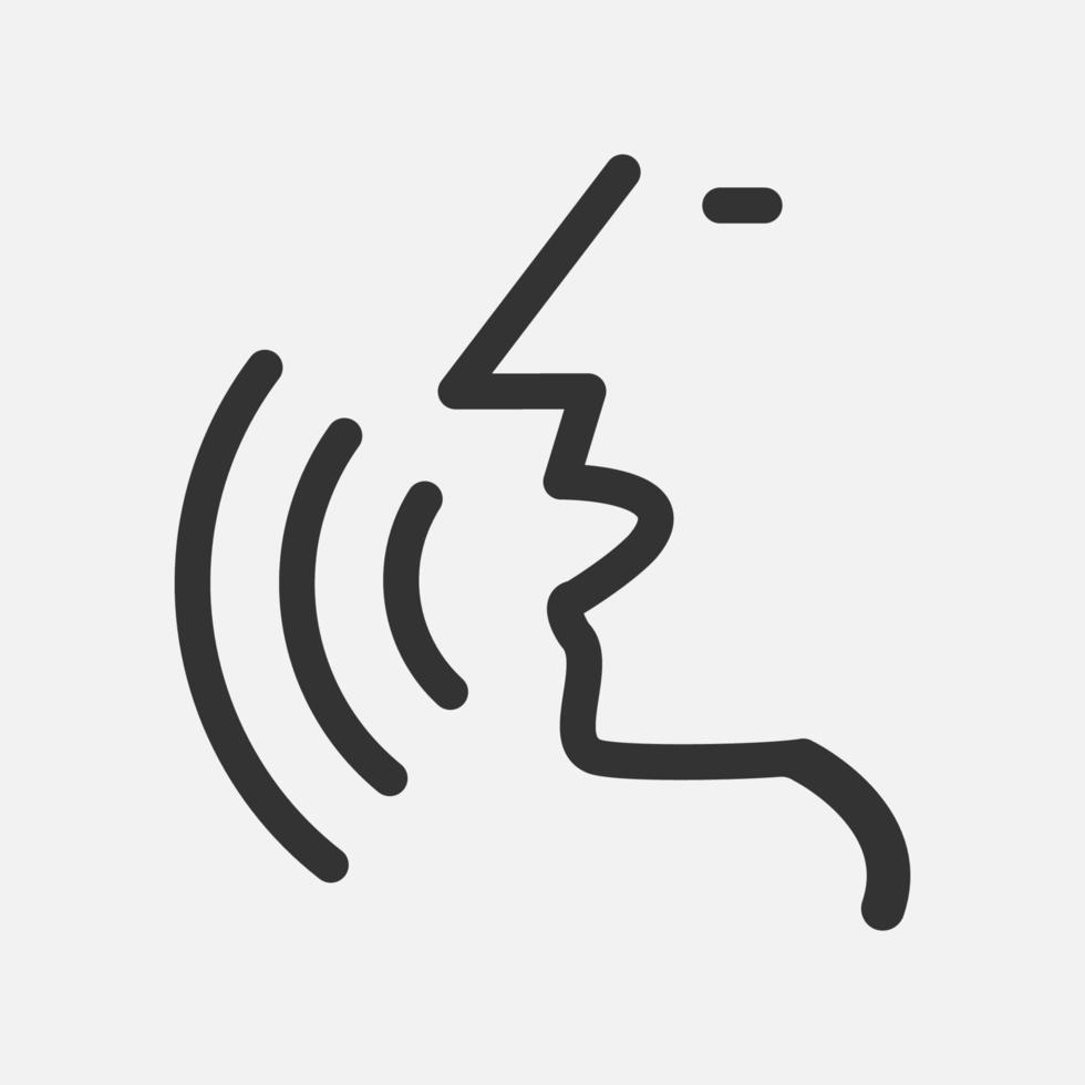 Voice recognition concept. Voice control icon isolated flat design ... Voice recognition concept. Voice control icon isolated flat design ...