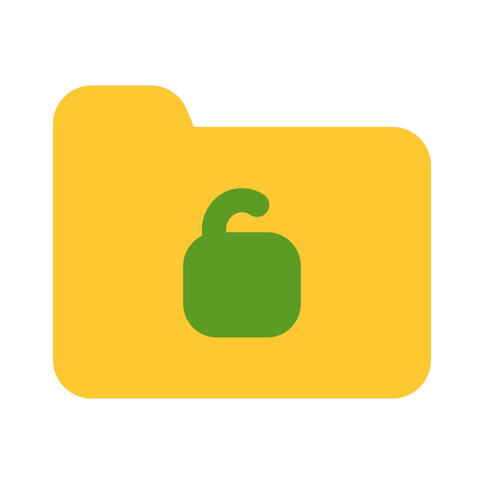 Encrypted Secure Folder Icon 16268125 Vector Art at Vecteezy