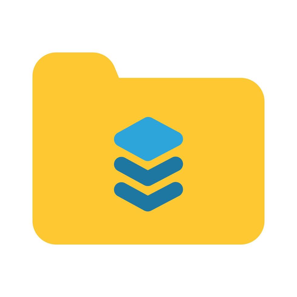 Database Computer Folder Icon 16268163 Vector Art at Vecteezy