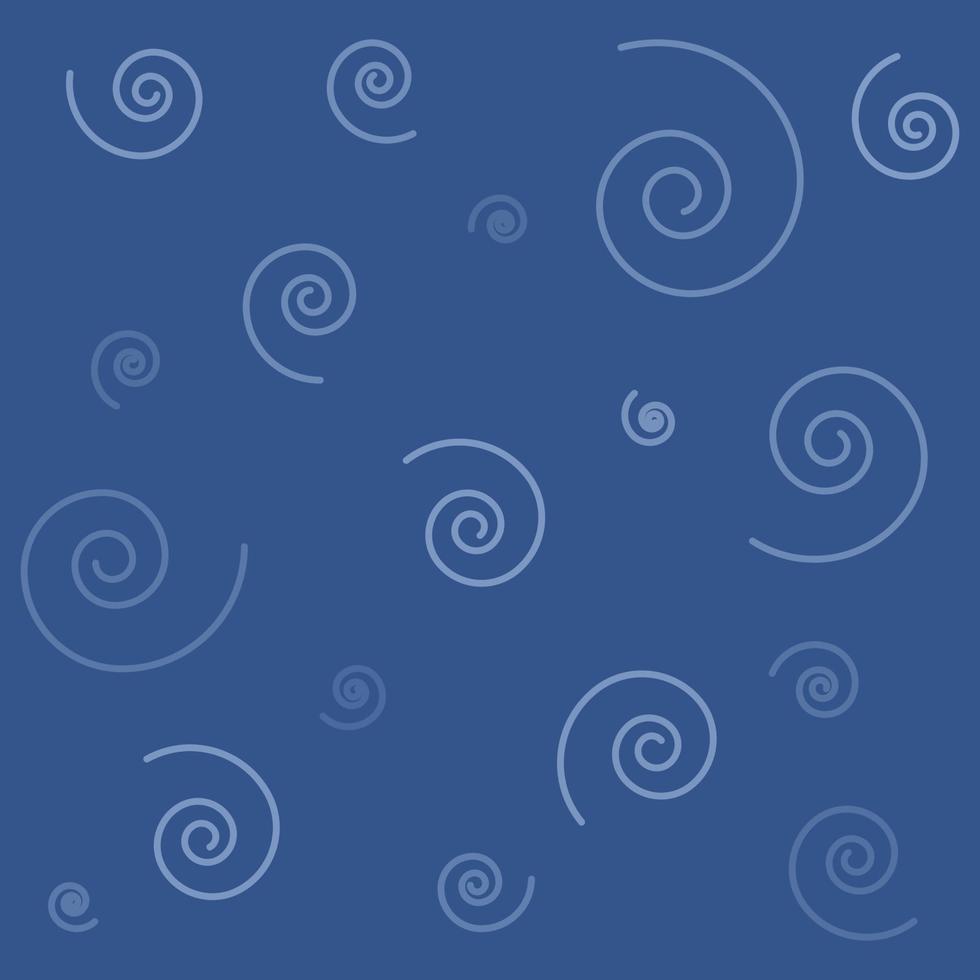 Classic blue background with a spiral vector 16269831 Vector Art at ...