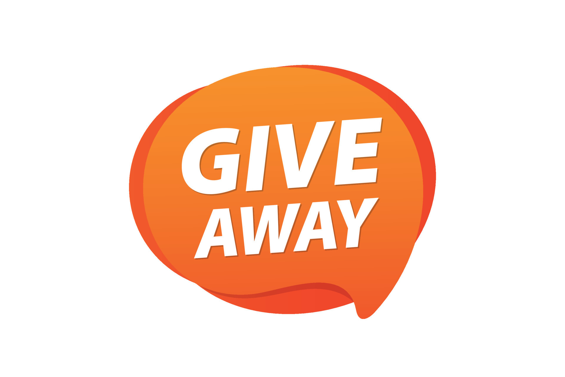 Giveaway speech bubble vector element 16269938 Vector Art at Vecteezy Giveaway speech bubble vector element 16269938 Vector Art at Vecteezy