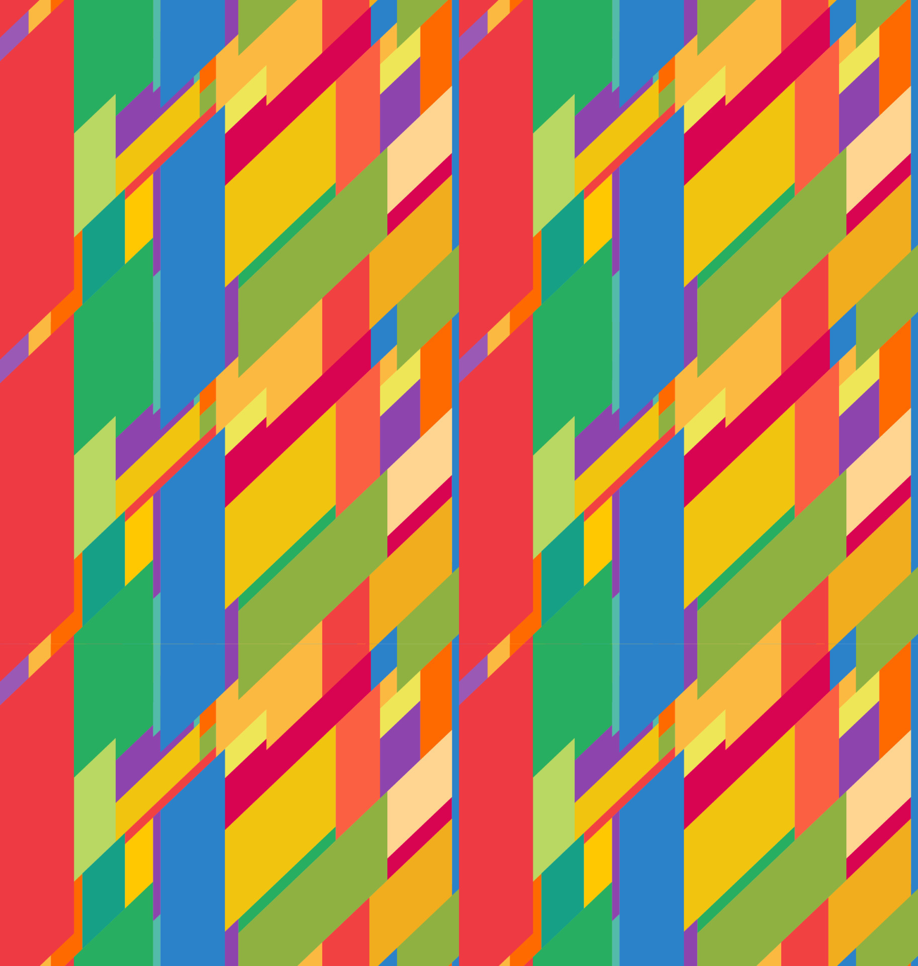 plano, colorido, seamless, patrón, con, caótico, sesgado, rectángulos 16271870 Vector en Vecteezy