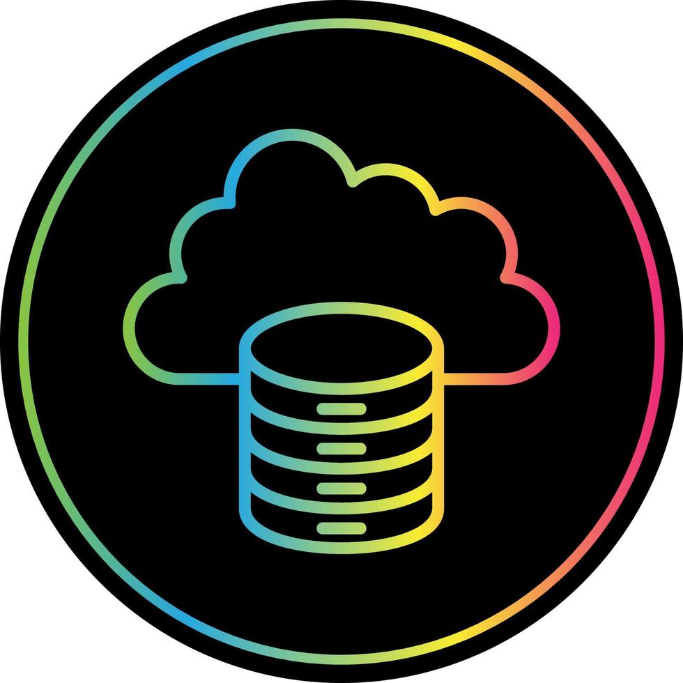 Database Vector Icon Design 16272172 Vector Art At Vecteezy