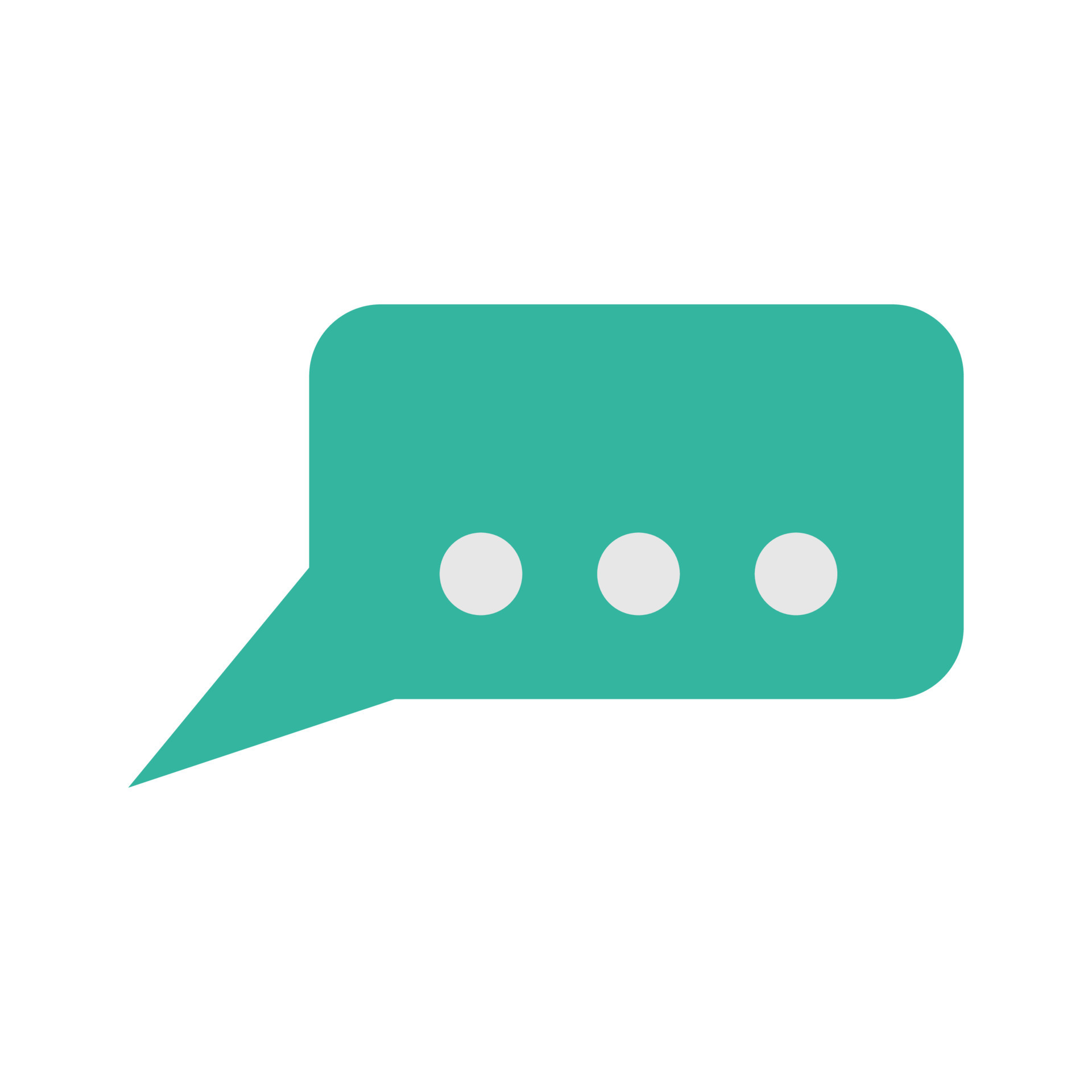 Simple message icon with ellipsis. vector illustration 16274886 Vector ...