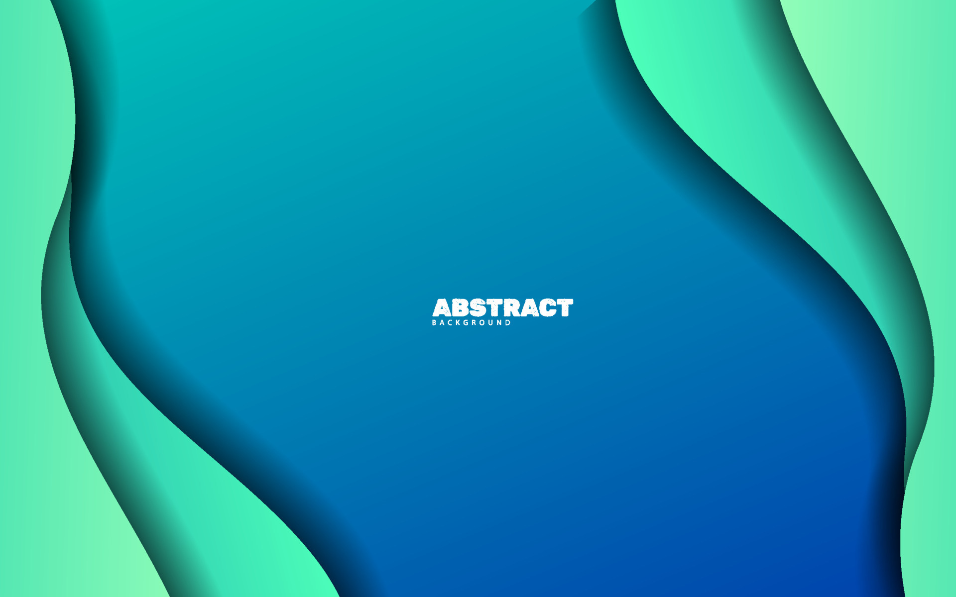 Abstract Wave Shape Papercut Blue Color Background 16279209 Vector Art