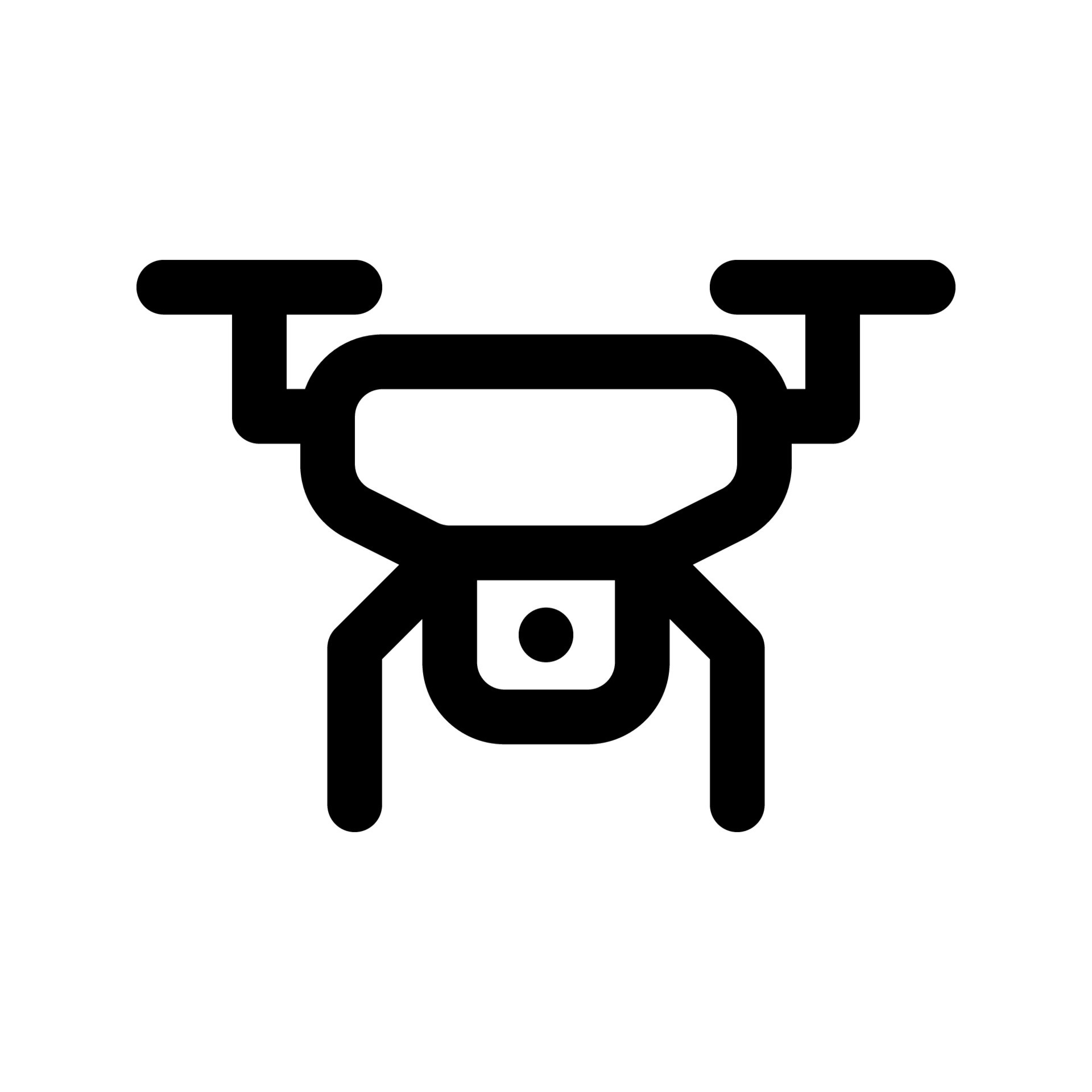 Drone Icon Outline Style Editable Vector 16281254 Vector Art At Vecteezy