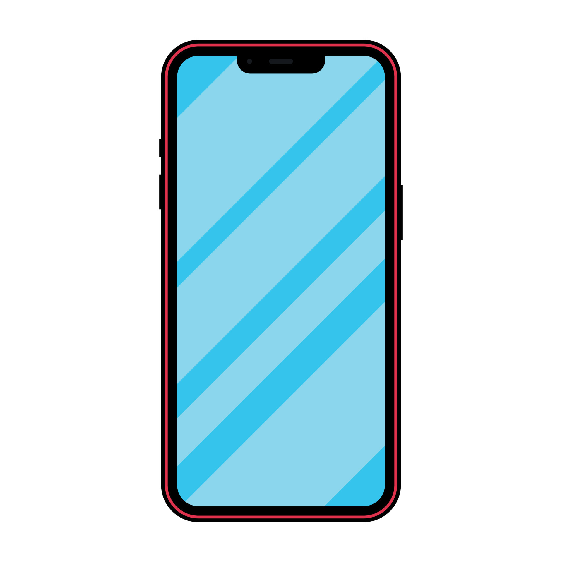 Smartphone Cartoon Style 16283734 Vector Art At Vecteezy