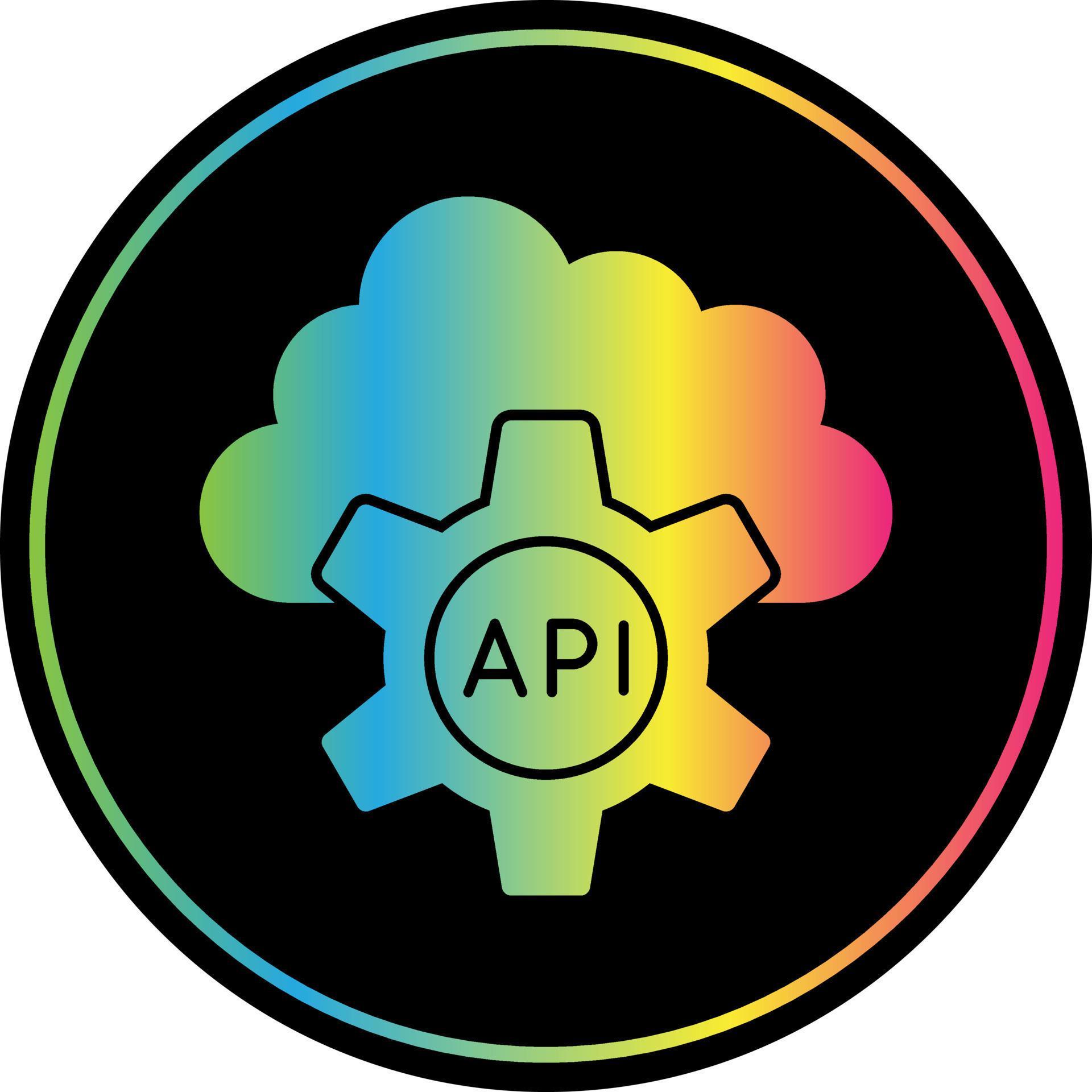 API Vector Icon Design 16284054 Vector Art at Vecteezy