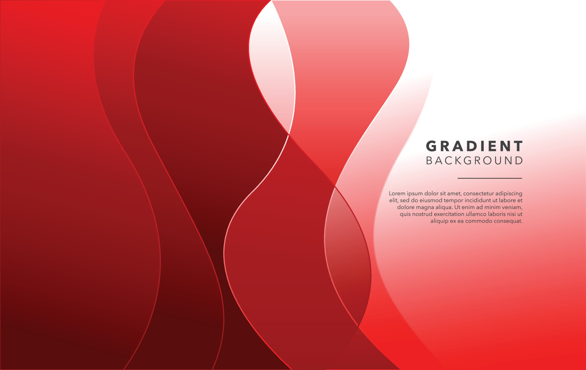 Red White Abstract Gradient Background 16284309 Vector Art At Vecteezy