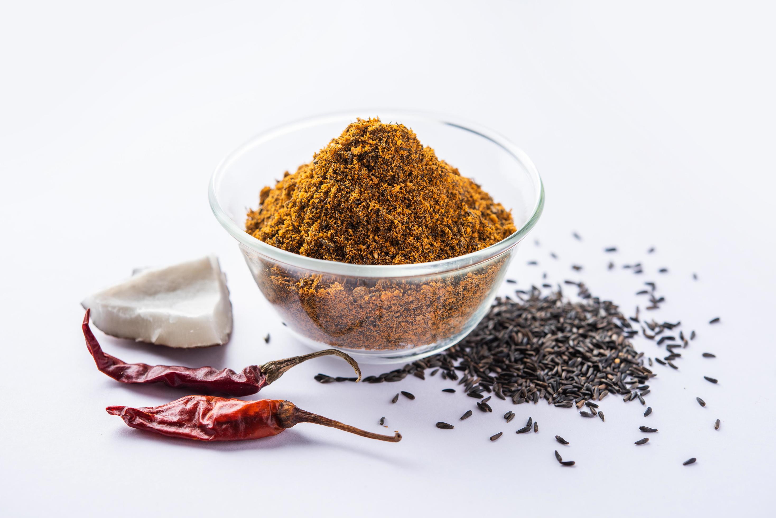 Karal or Karala Chutney A great mix of taste and health, made of Niger seeds. Maharashtrian ...