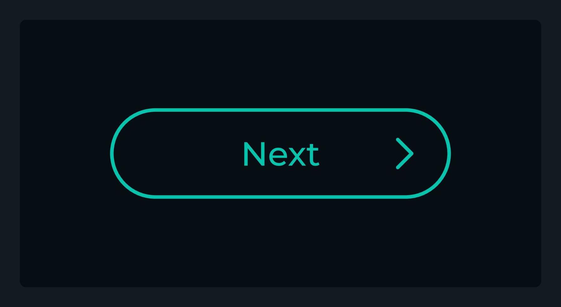 Hover Next Step Button Ui Element Template Editable Isolated Vector Dashboard Component Flat