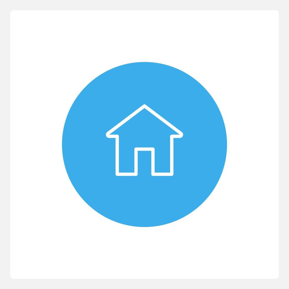 Active mainpage button UI element template. Editable isolated vector dashboard component. Flat ...