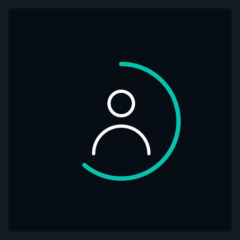 Profile Completion Progress Ui Element Template Editable Isolated Vector Dashboard Component