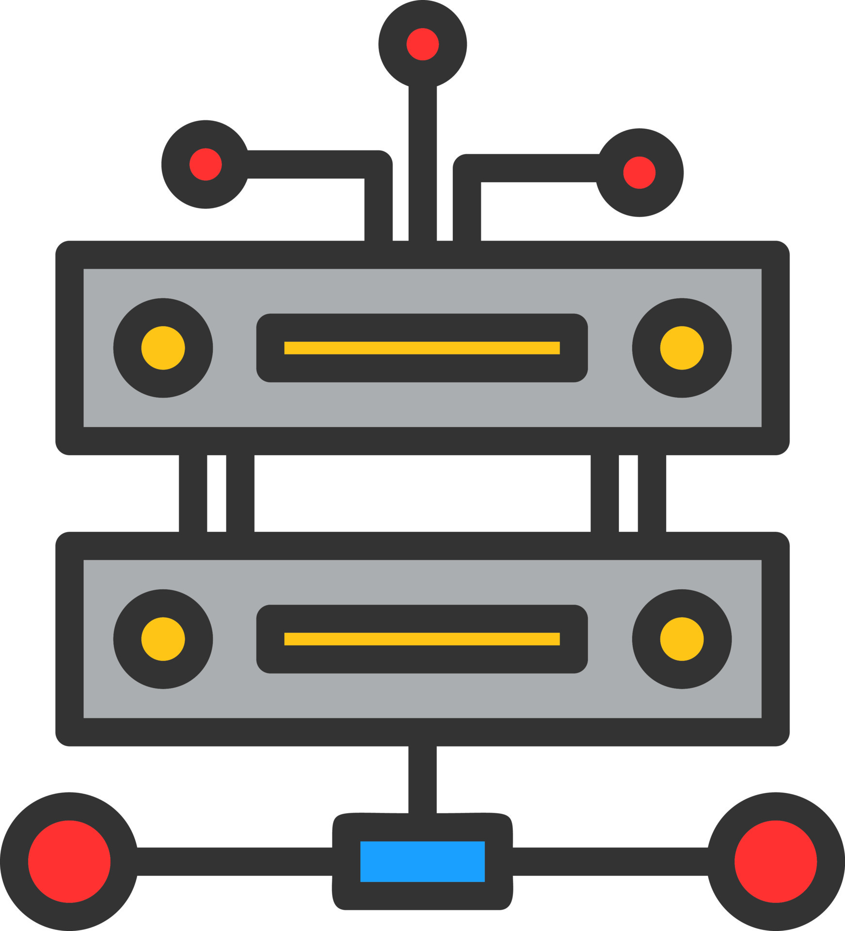 Data Infrastructure Vector Icon Design 16299682 Vector Art At Vecteezy