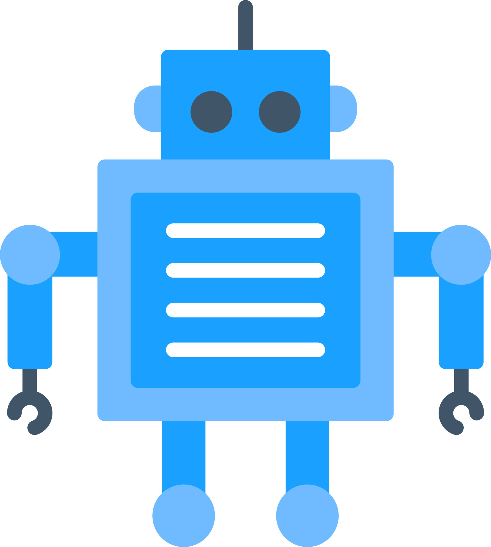 Robotics Vector Icon Design 16303280 Vector Art at Vecteezy