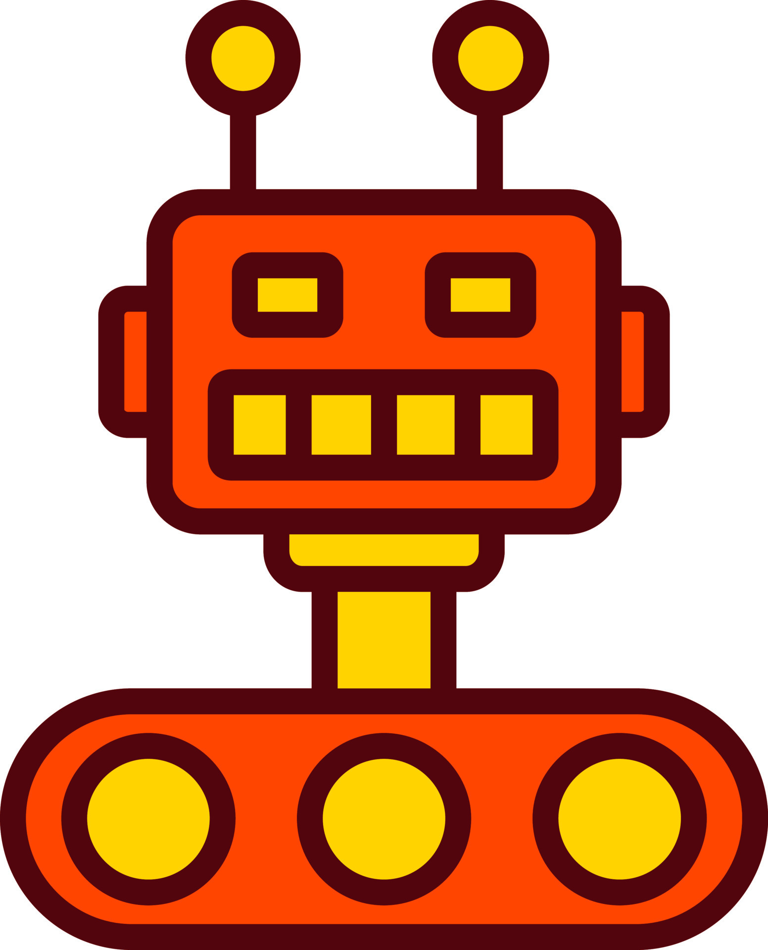 Robot Vector Icon 16304121 Vector Art At Vecteezy