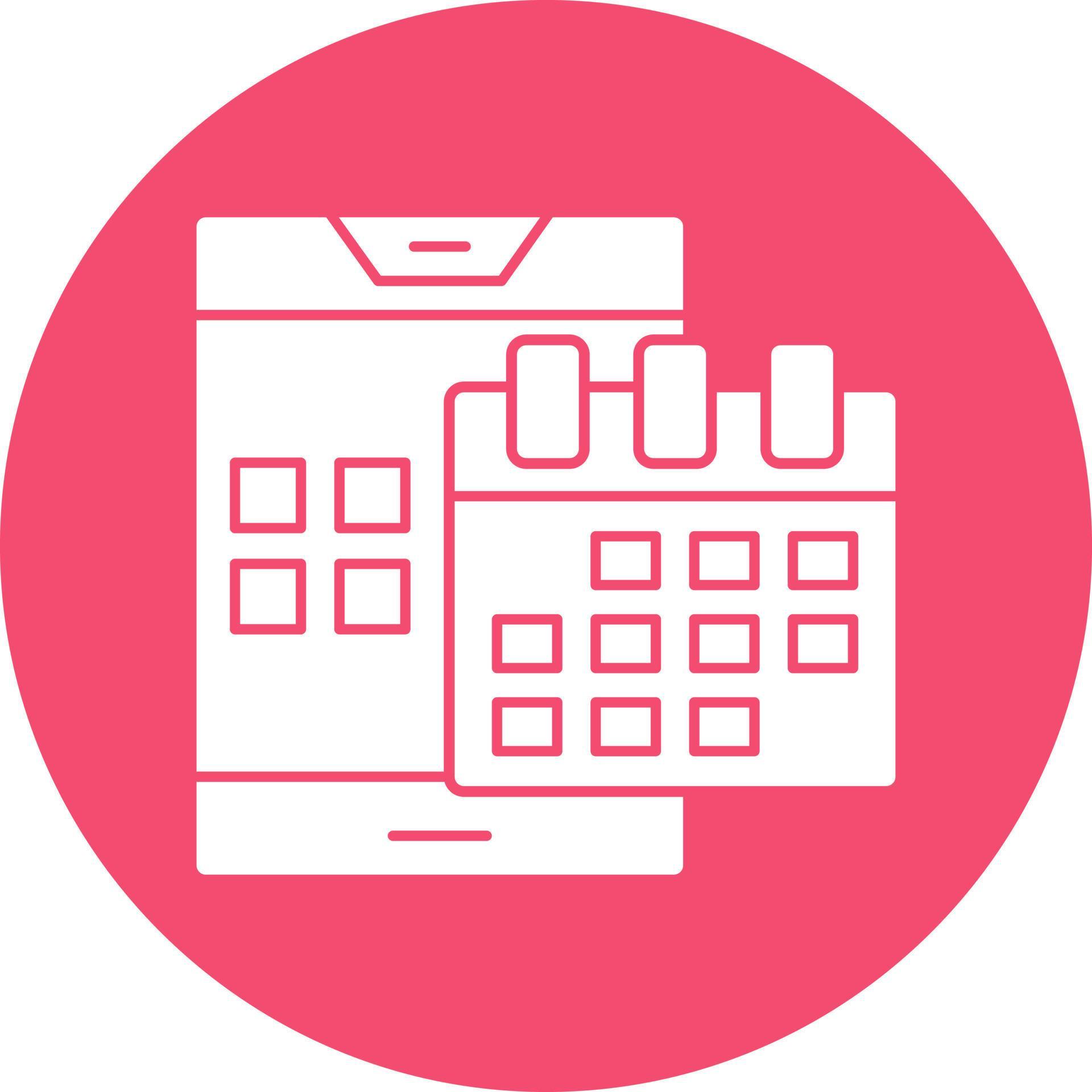 Mobile Application Vector Icon Design 16307949 Vector Art At Vecteezy