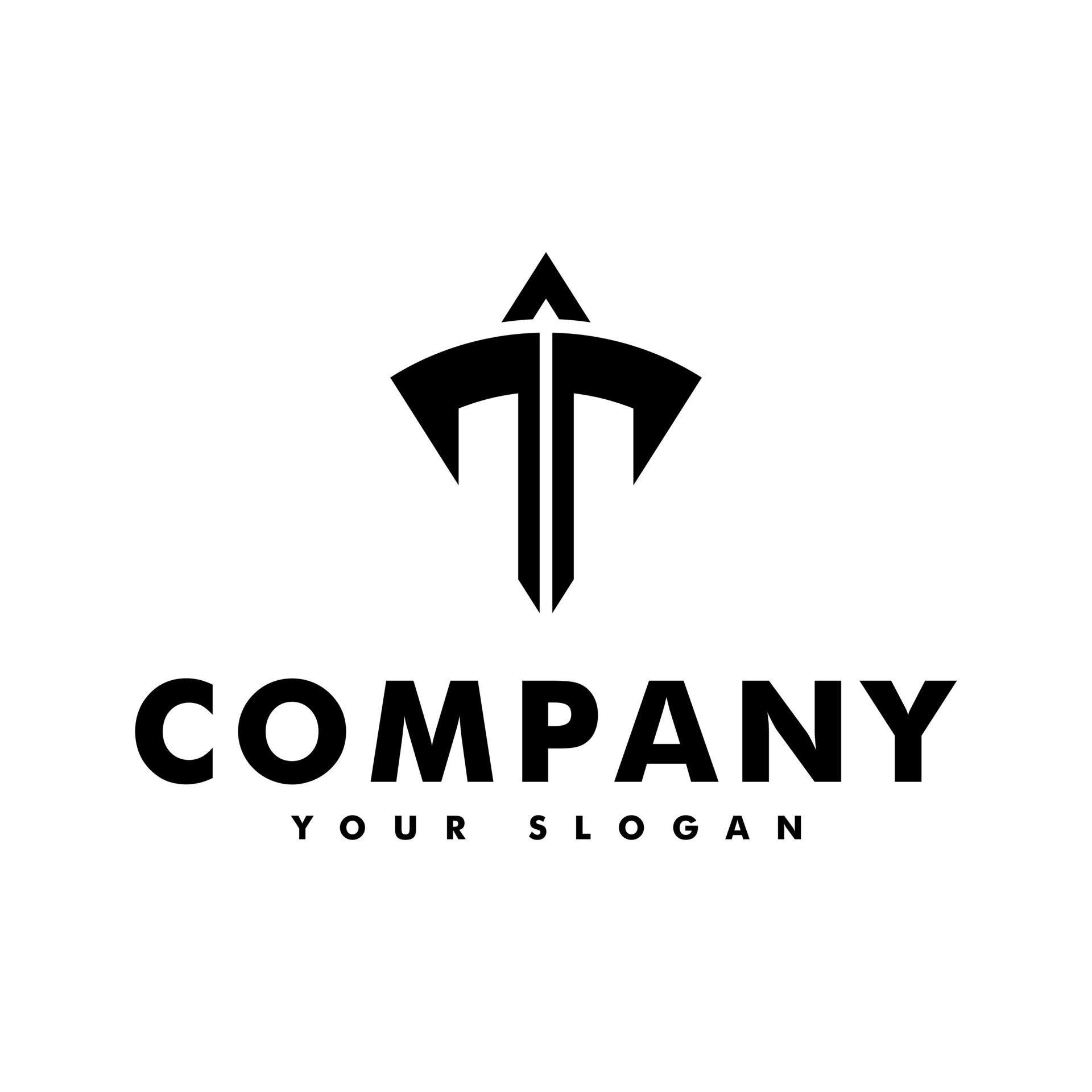 Icono Y Vector Del Logotipo De La Letra T Y La Espada 16313813 Vector En Vecteezy