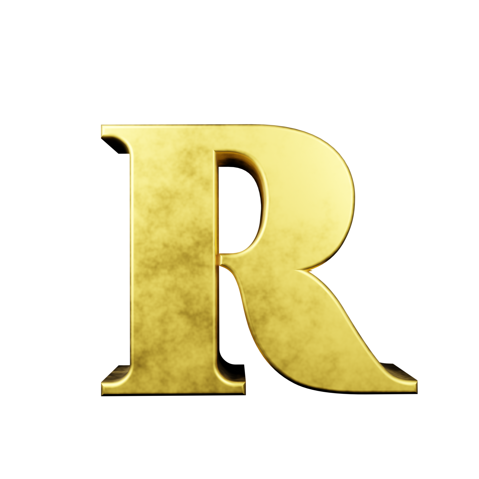 efecto de texto dorado letra r. renderizado 3d 16317096 PNG efecto de texto dorado letra r. renderizado 3d 16317096 PNG
